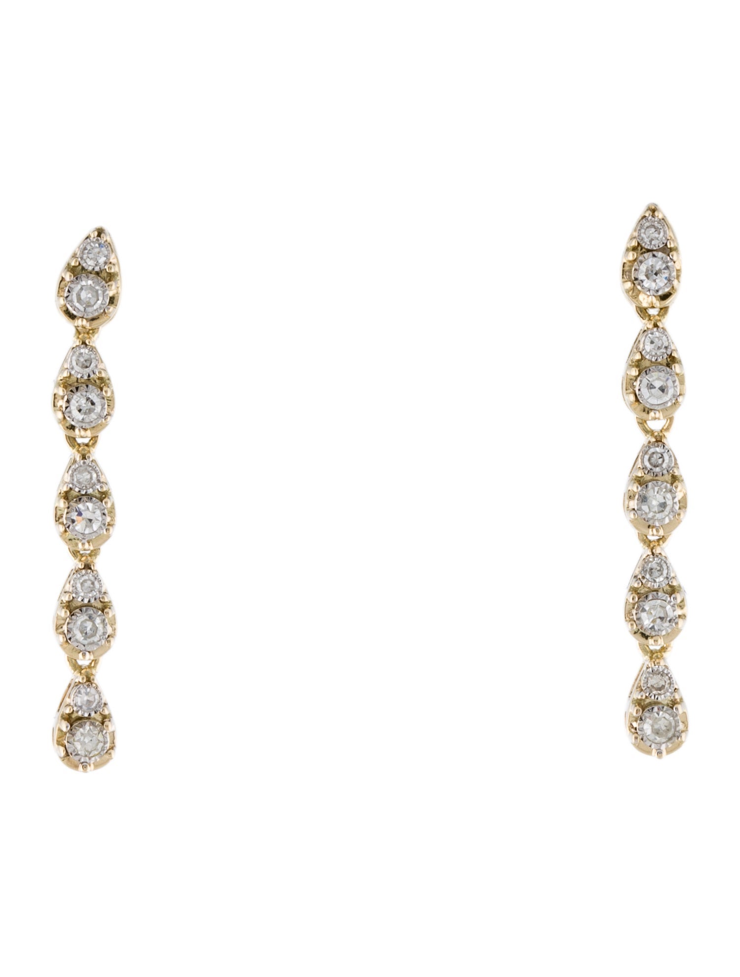 Celine Céline Baroque Pearl Drop Earrings - Gold-Tone Metal Drop ...
