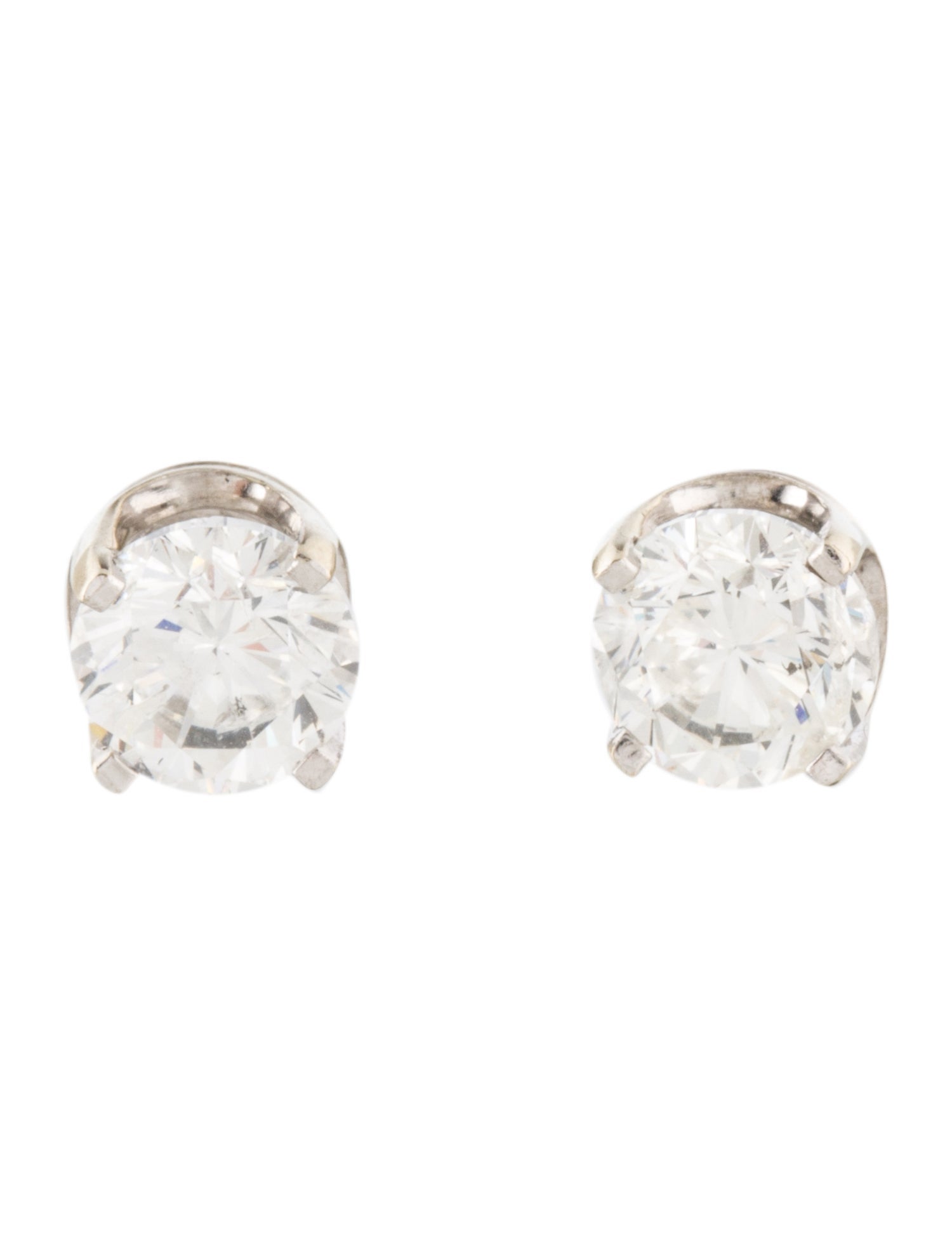 Earrings 14K 2.00ctw Diamond Threaded Stud Earrings - Stud, Earrings ...
