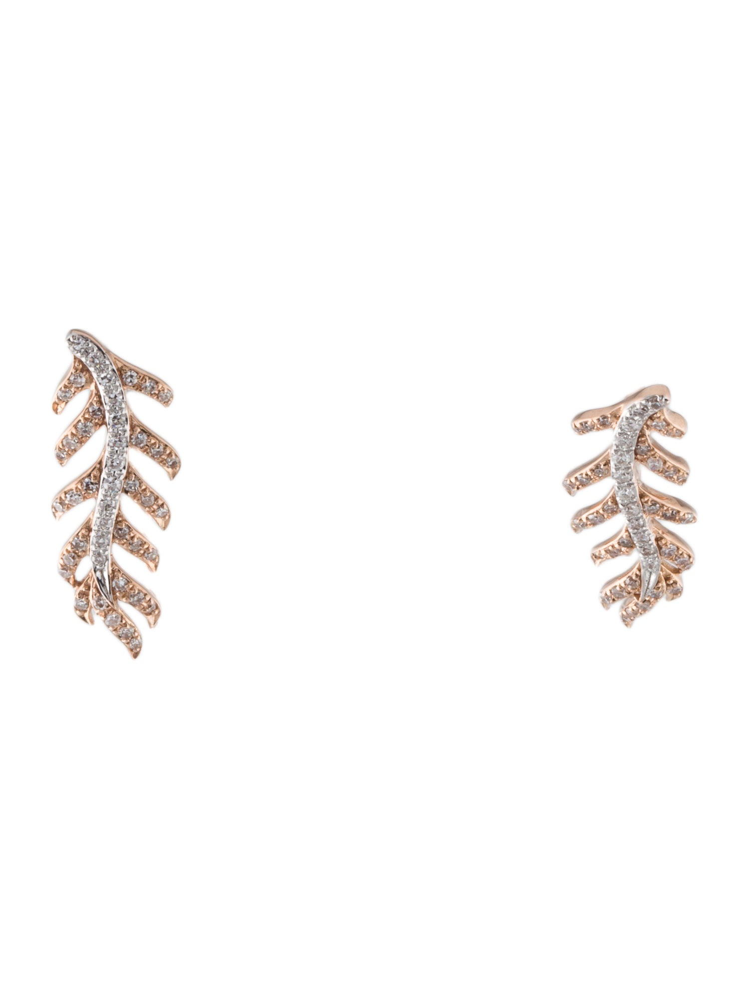 Anna Sheffield 14K Diamond Serpent Ear Climber - Gold, 14K Yellow Gold ...