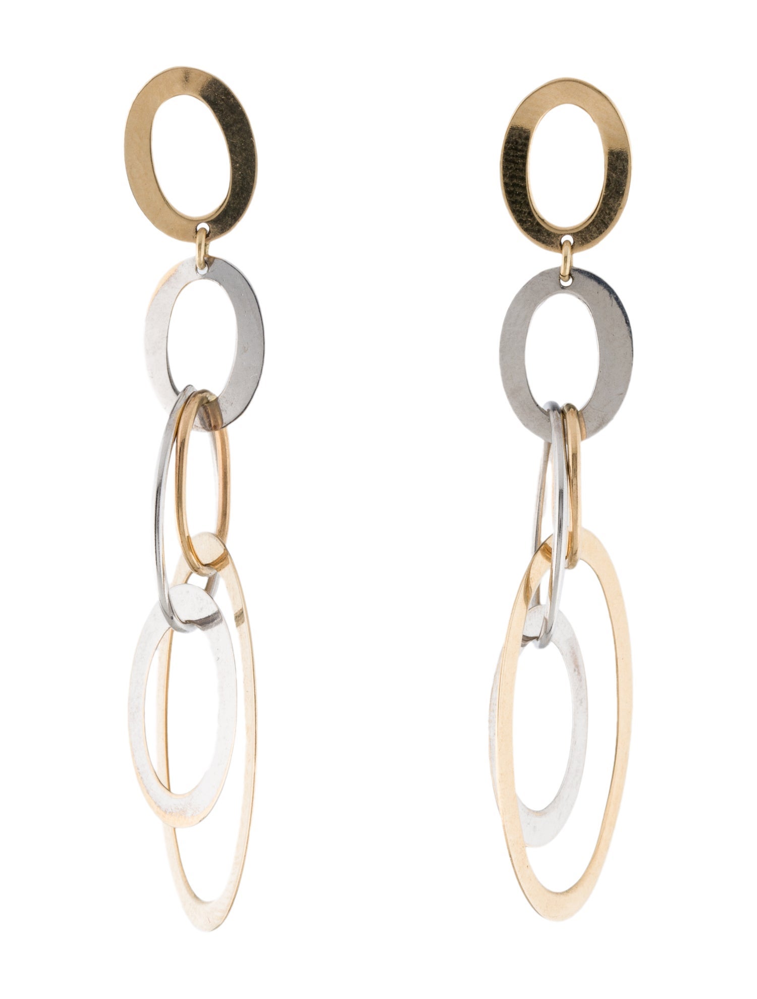 Earrings 14K Drop Earrings - 14K Yellow Gold Drop, Earrings ...