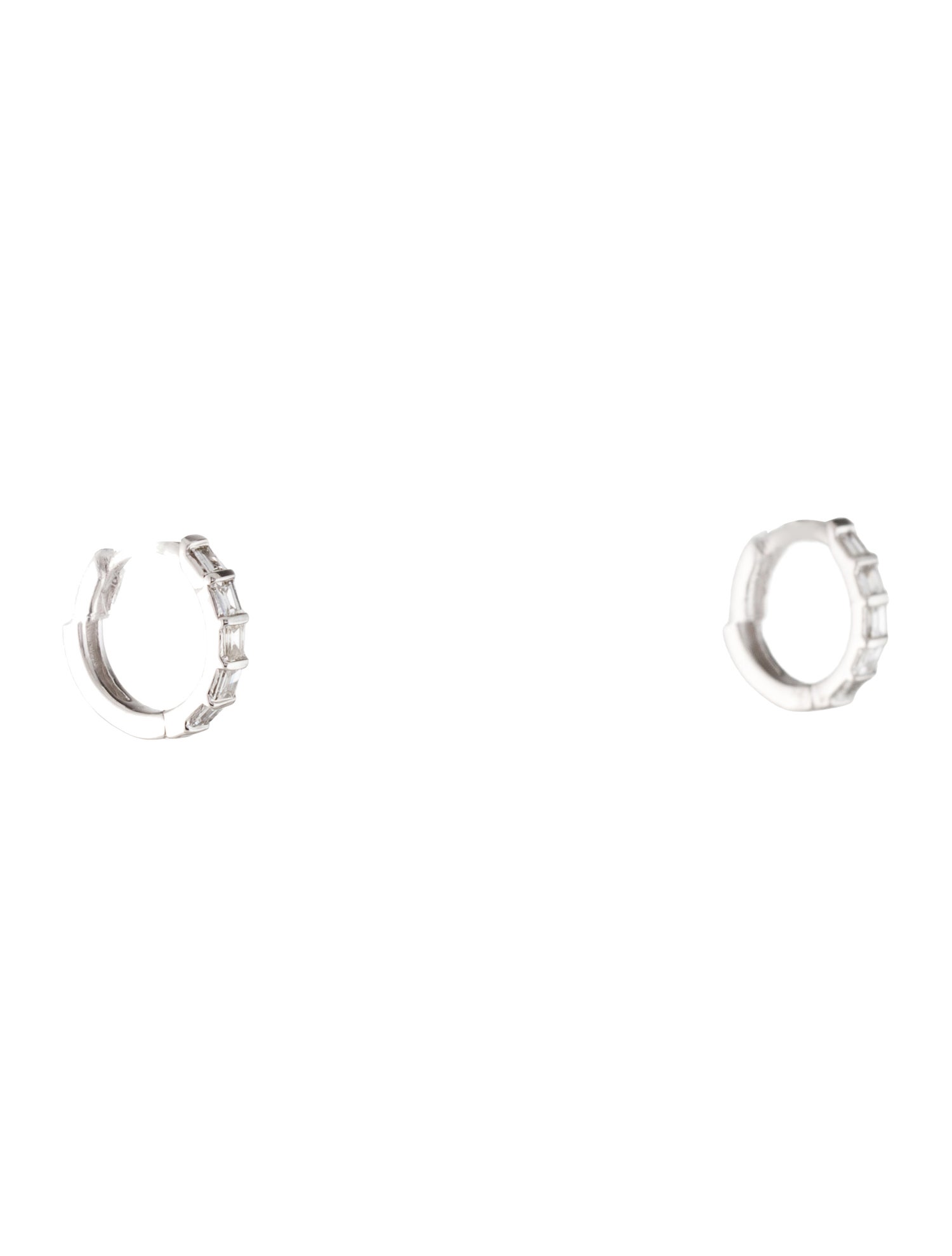 Earrings 14K Diamond Huggie Earrings - Huggie, Earrings - EARRI351202 ...