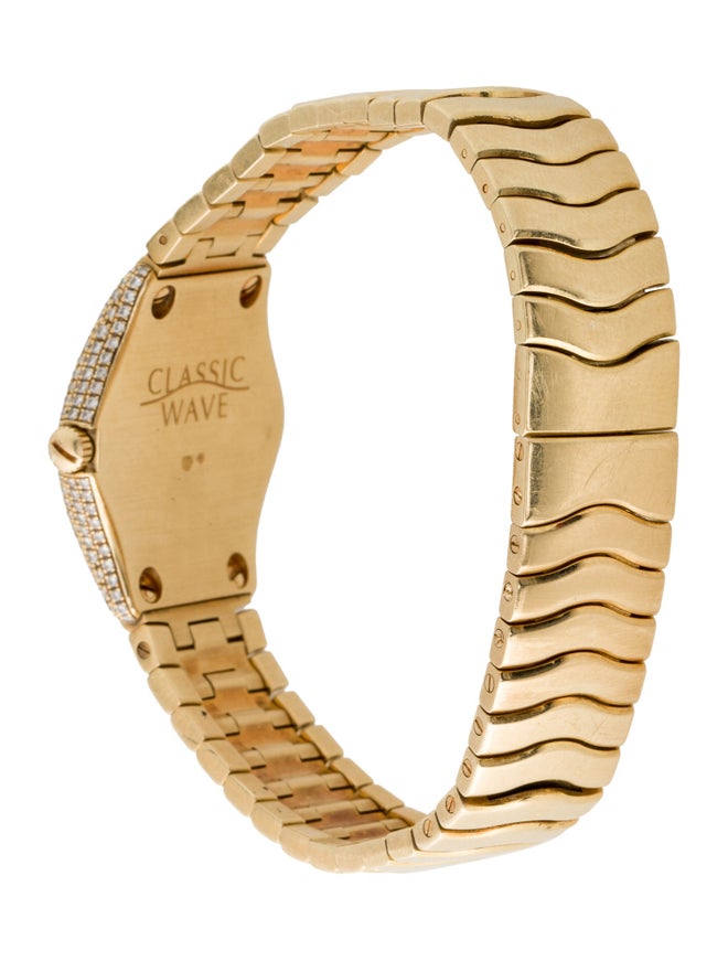Chopard Happy Diamond Snake Watch - 20 5434 24 | The RealReal