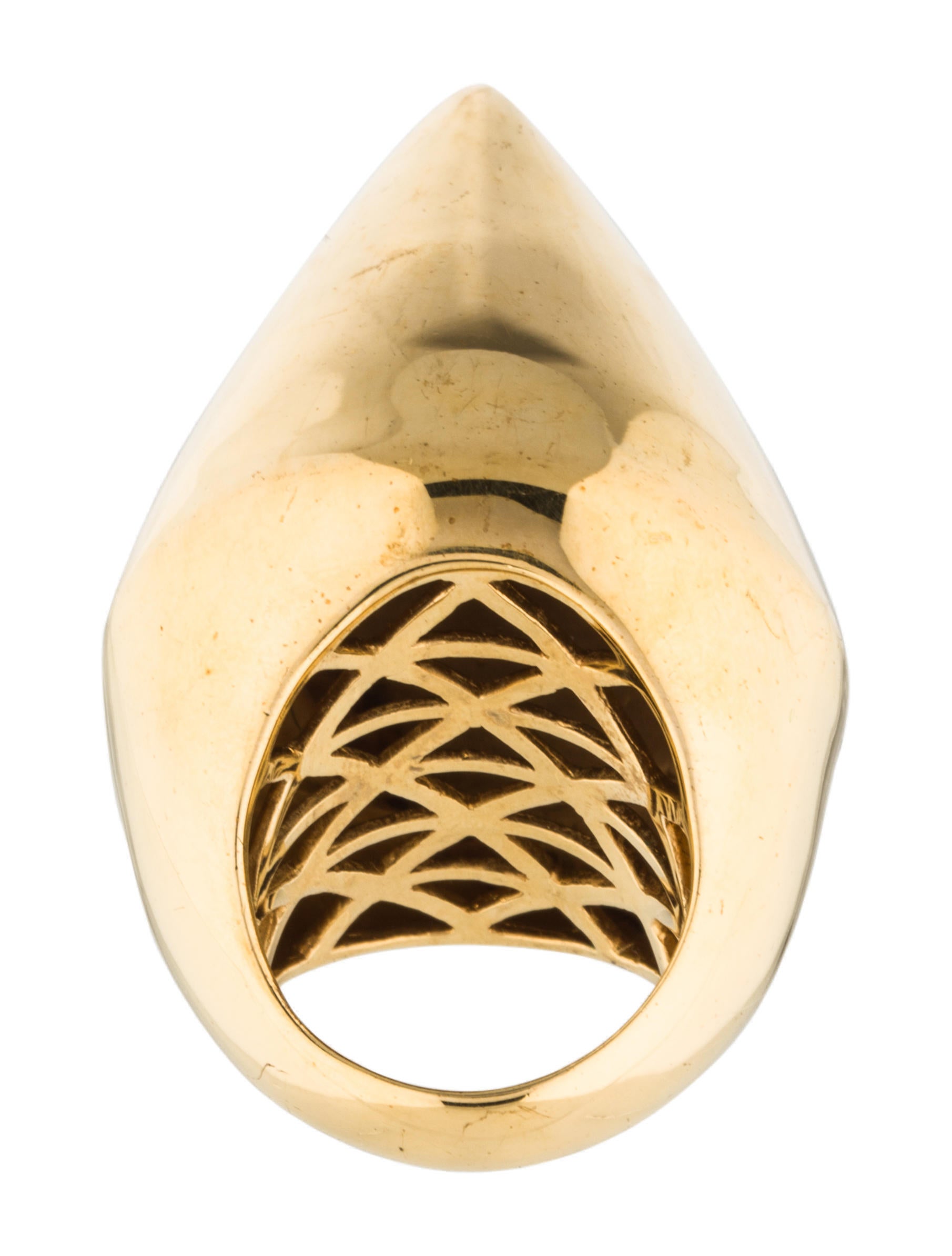 Eddie Borgo Large Cone Ring - Rings - EBO22062 | The RealReal