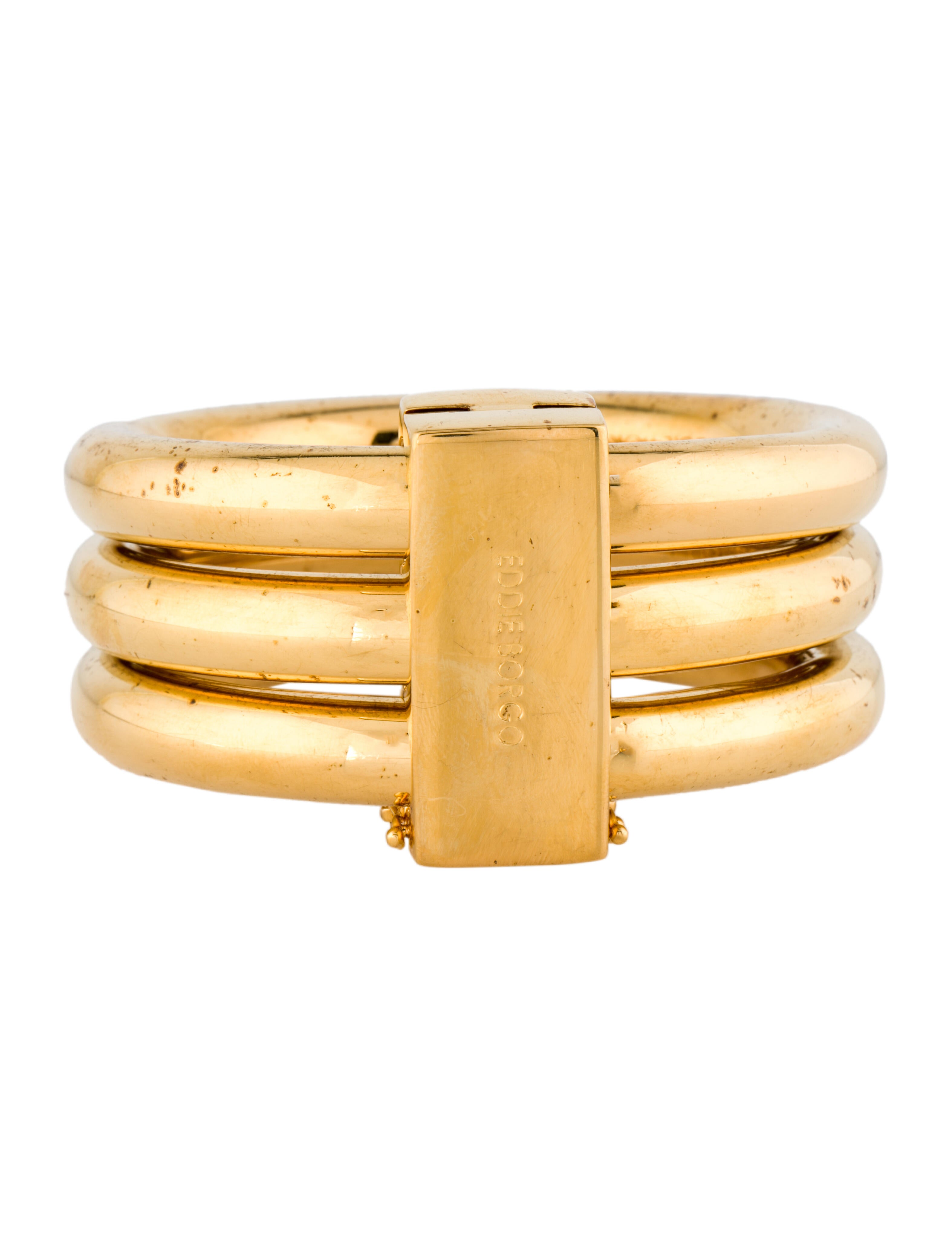 Eddie Borgo Triple Bangle Bracelet - Gold-Tone Metal Bangle, Bracelets ...