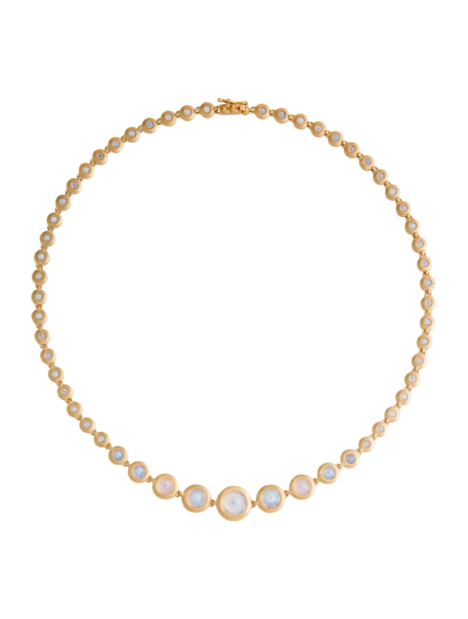 Eddie Borgo Glass Cone Graduated Collar Necklace - White, Gold-Tone ...