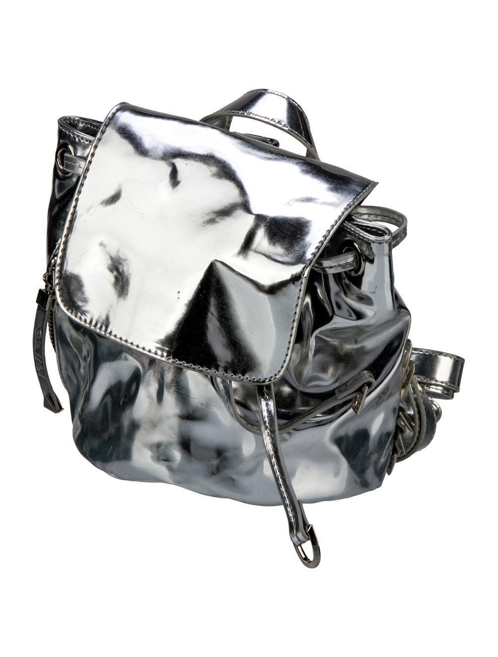 Eddie Borgo Patent Leather Backpack - Metallic Backpacks, Handbags ...