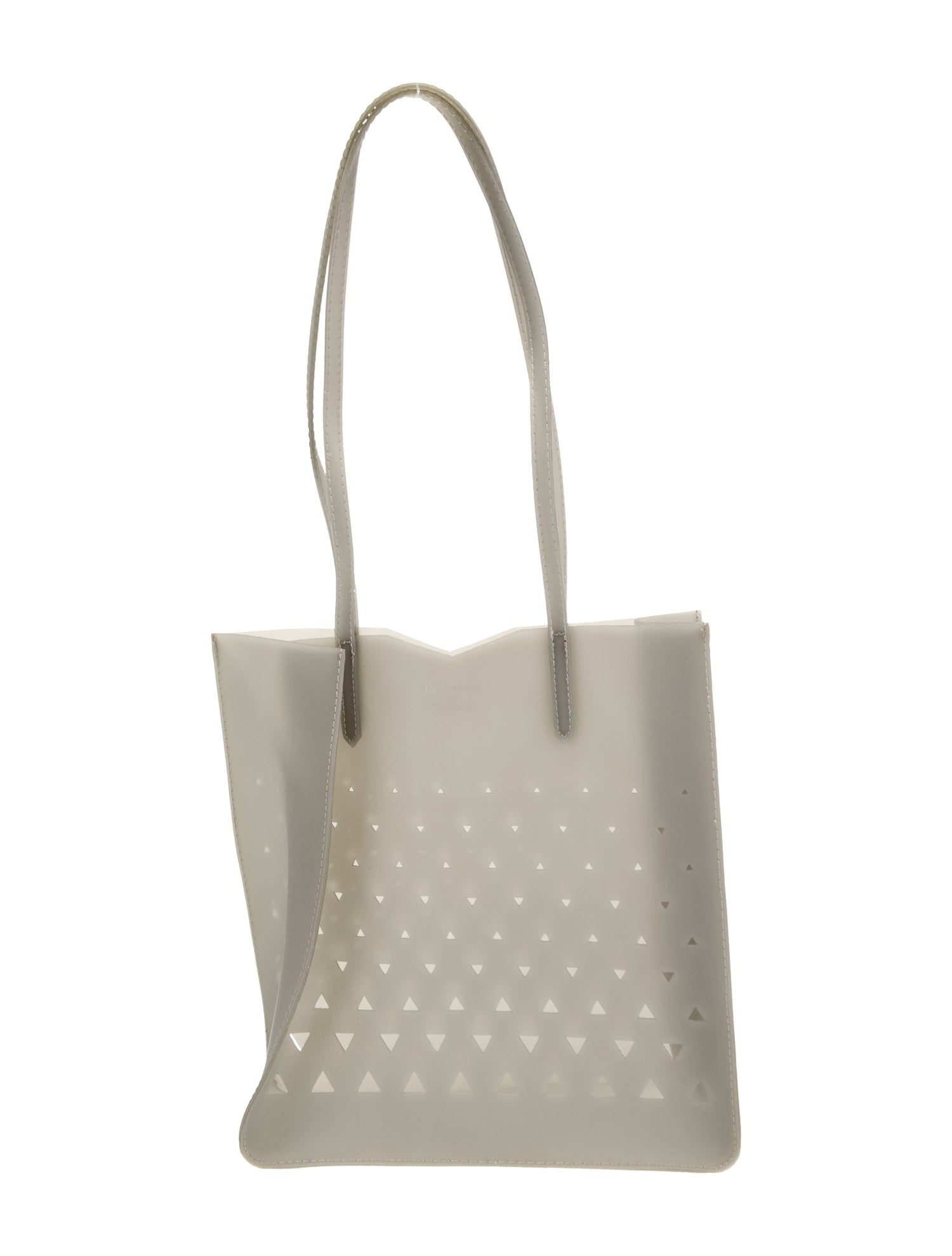 Eddie Borgo PVC Bucket Bag - Grey Totes, Handbags - EBO27143 | The RealReal