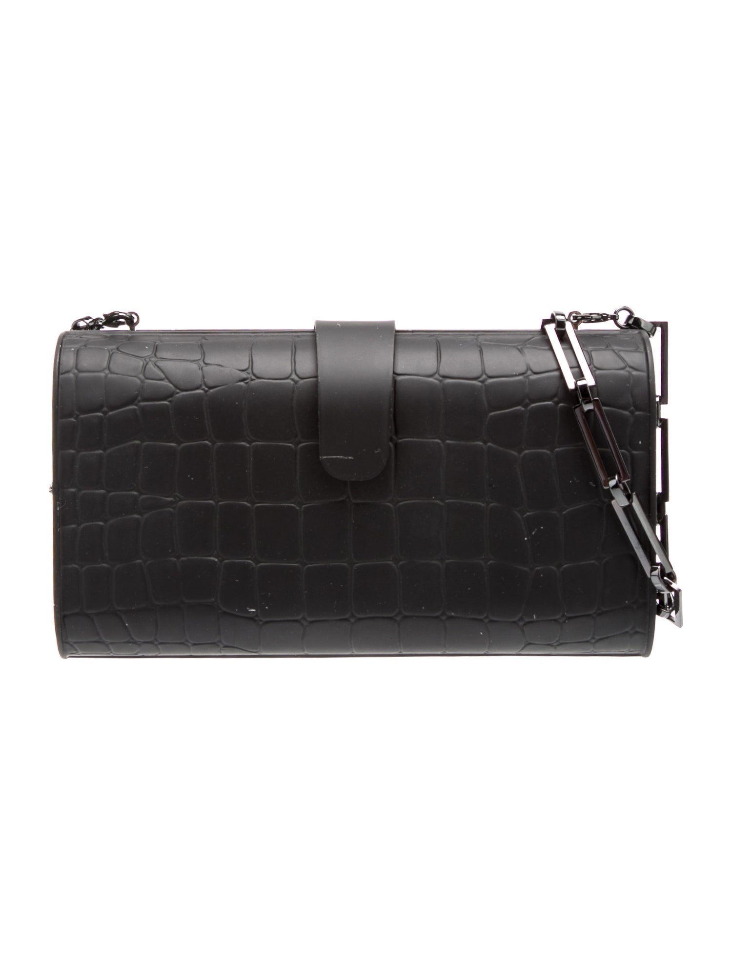Edie Parker Metal Shoulder Bag - Black Shoulder Bags, Handbags ...