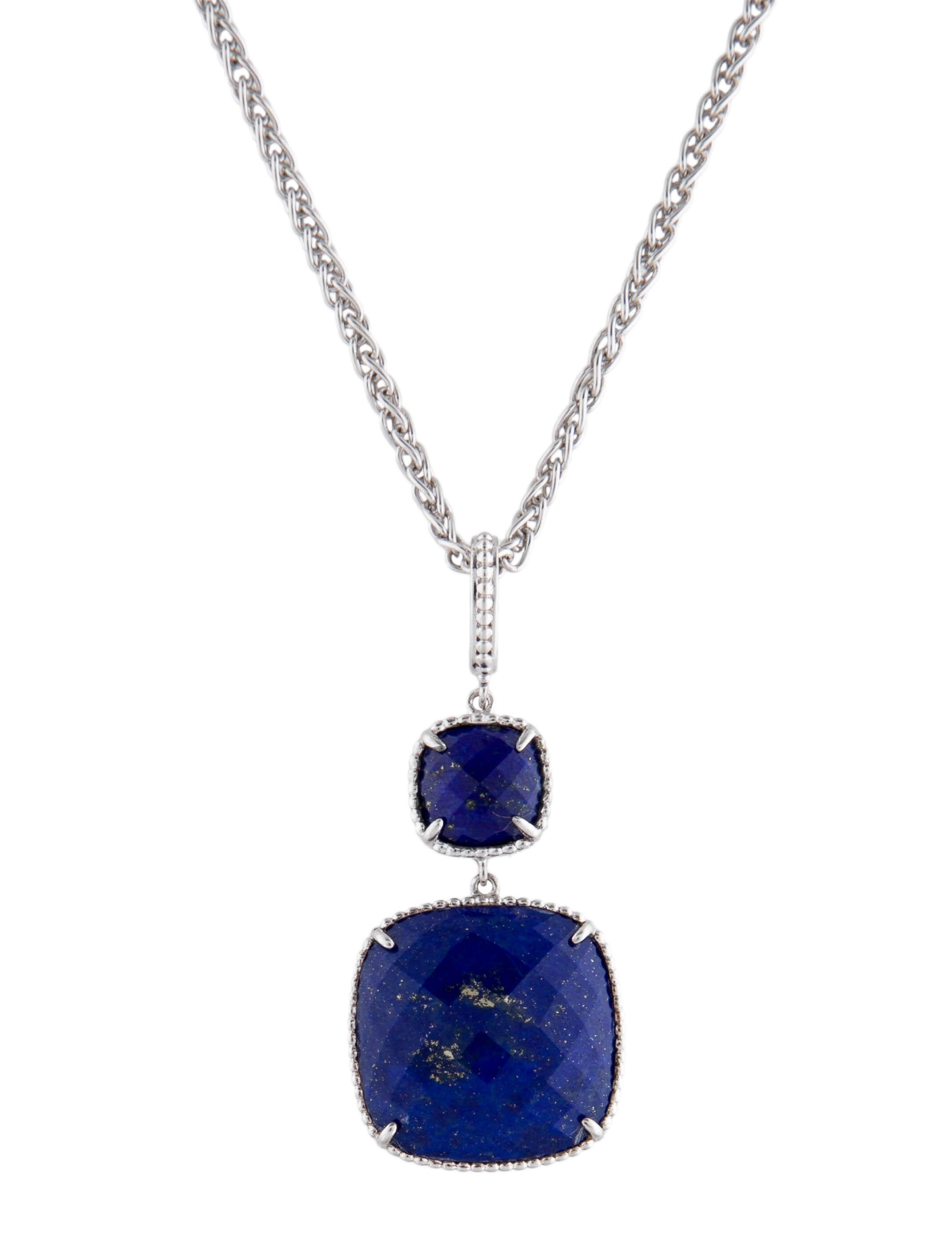 Effy Jewelry Lapis Lazuli Pendant Necklace - Sterling Silver Pendant ...