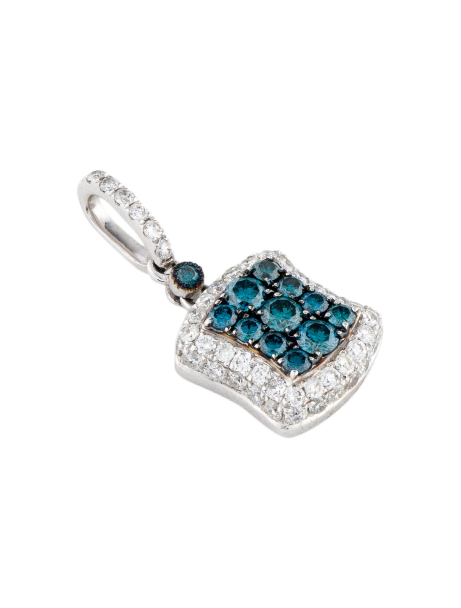 Slane Quartz & Diamond Cross Pendant - Sterling Silver Pendant Necklace ...