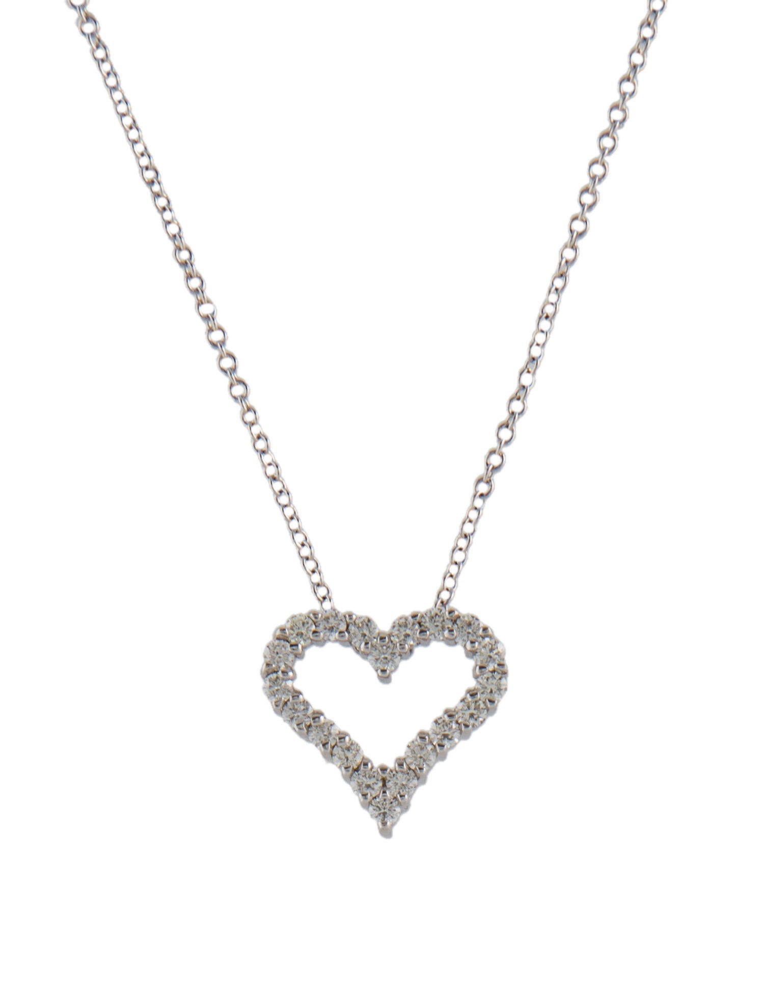 Effy Jewelry 14K Diamond Heart Pendant Necklace - Pendant Necklace ...