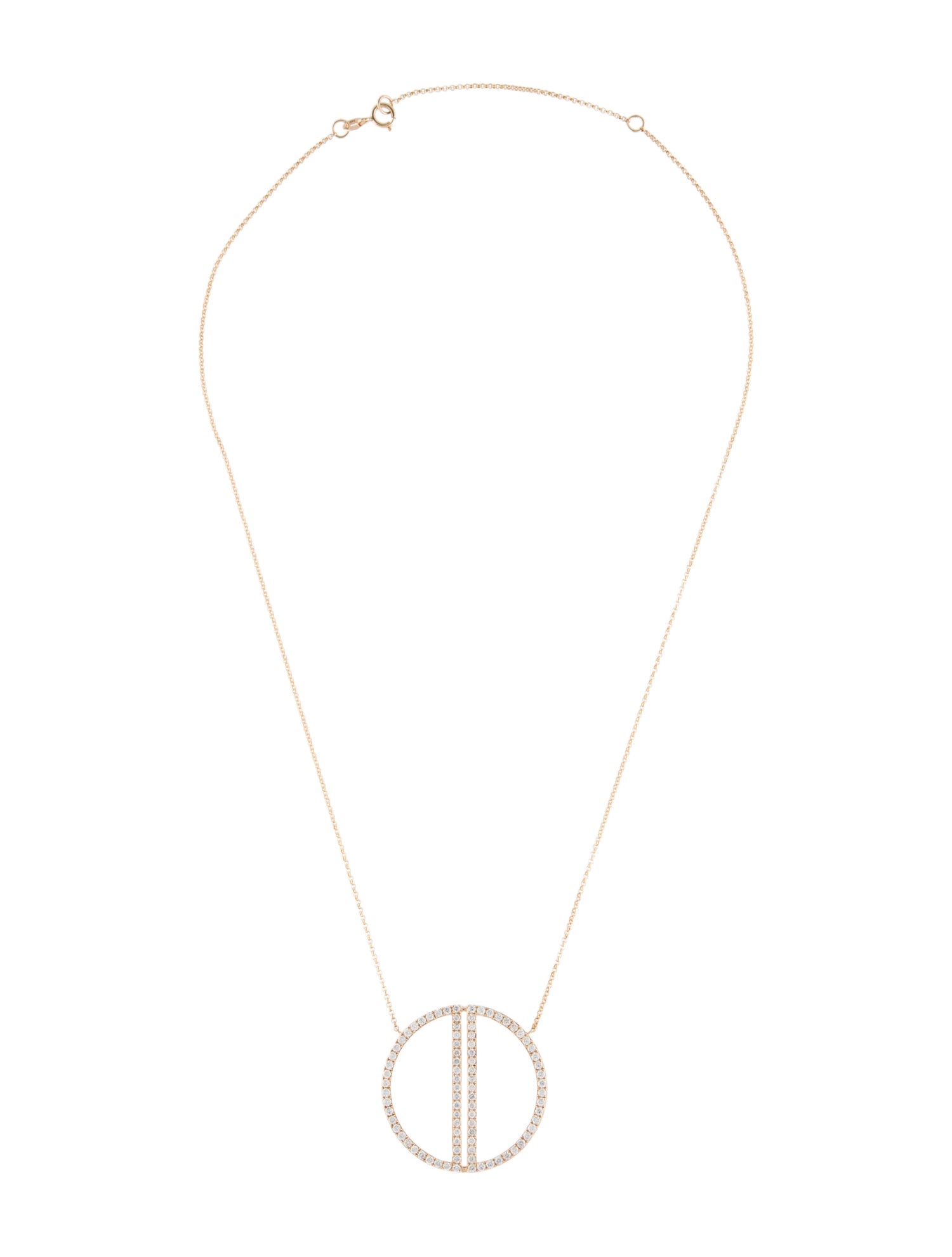 Effy Jewelry 14K Diamond Pendant Necklace - 14K Yellow Gold Pendant ...