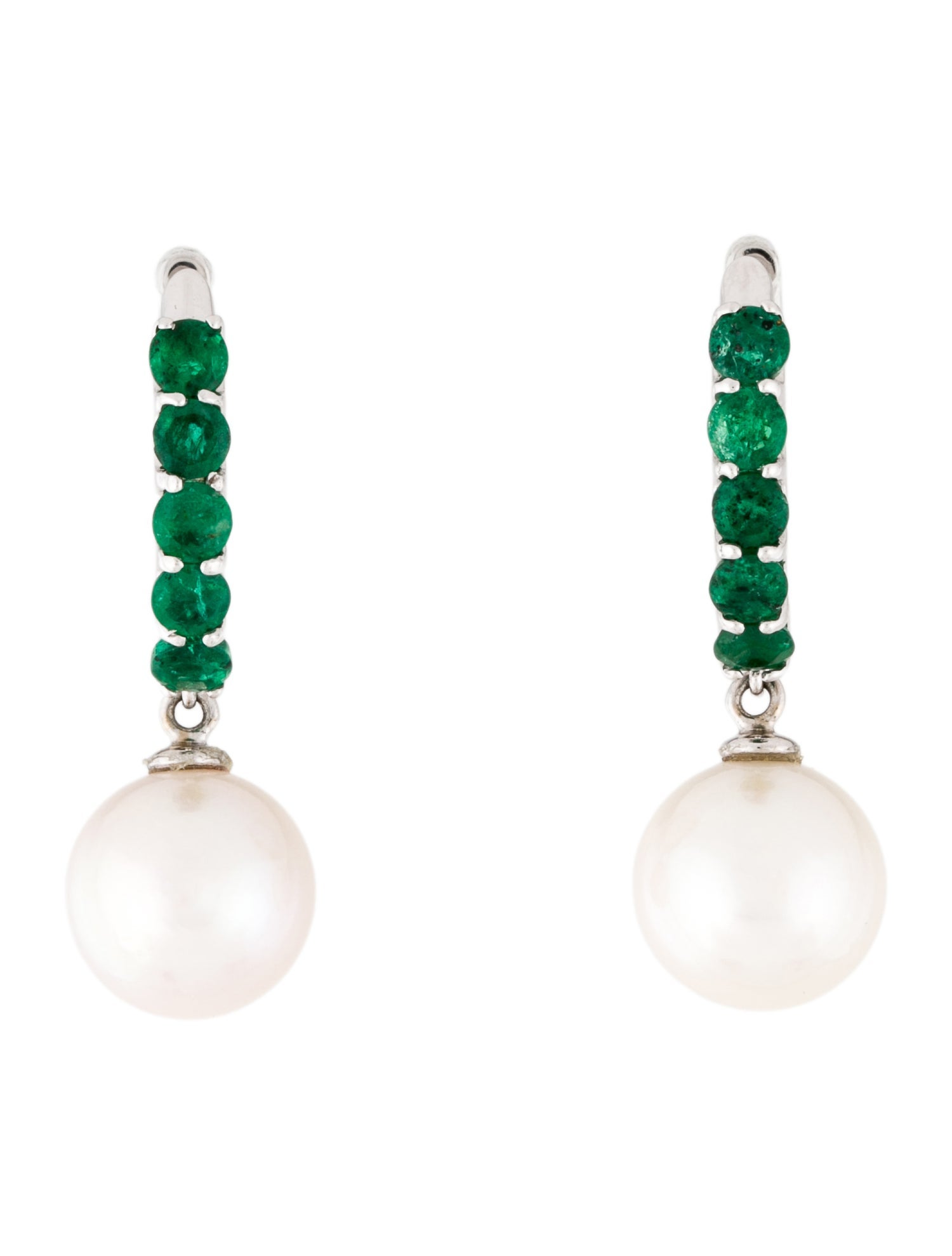 Celine Céline Baroque Pearl Drop Earrings - Gold-Tone Metal Drop ...