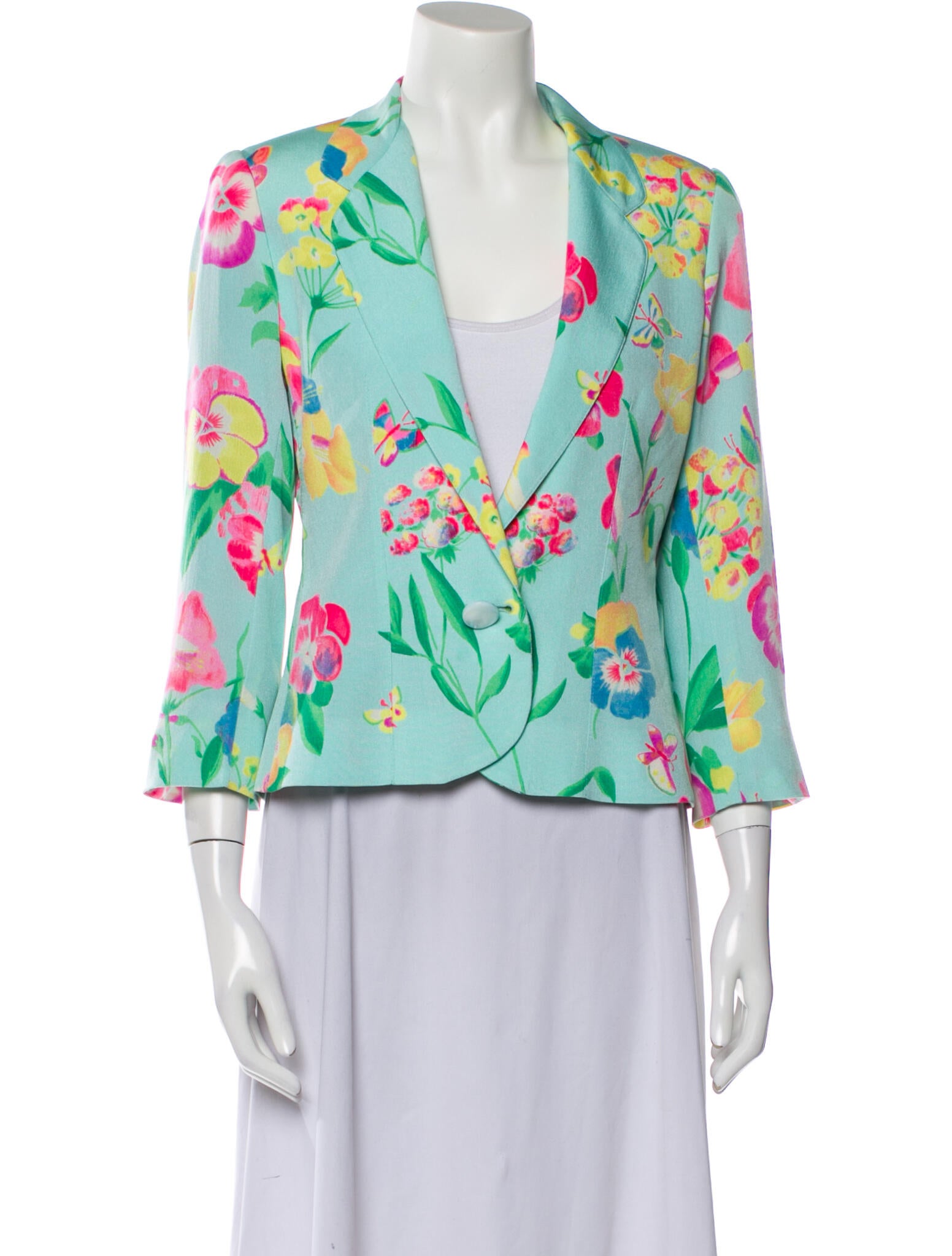 Emanuel Ungaro Vintage 1990's Blazer - Blue Jackets, Clothing ...