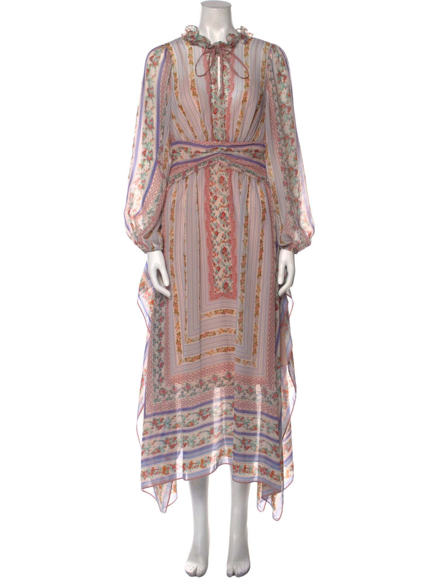Emanuel Ungaro Paisley Print Long Dress - Pink Dresses, Clothing ...