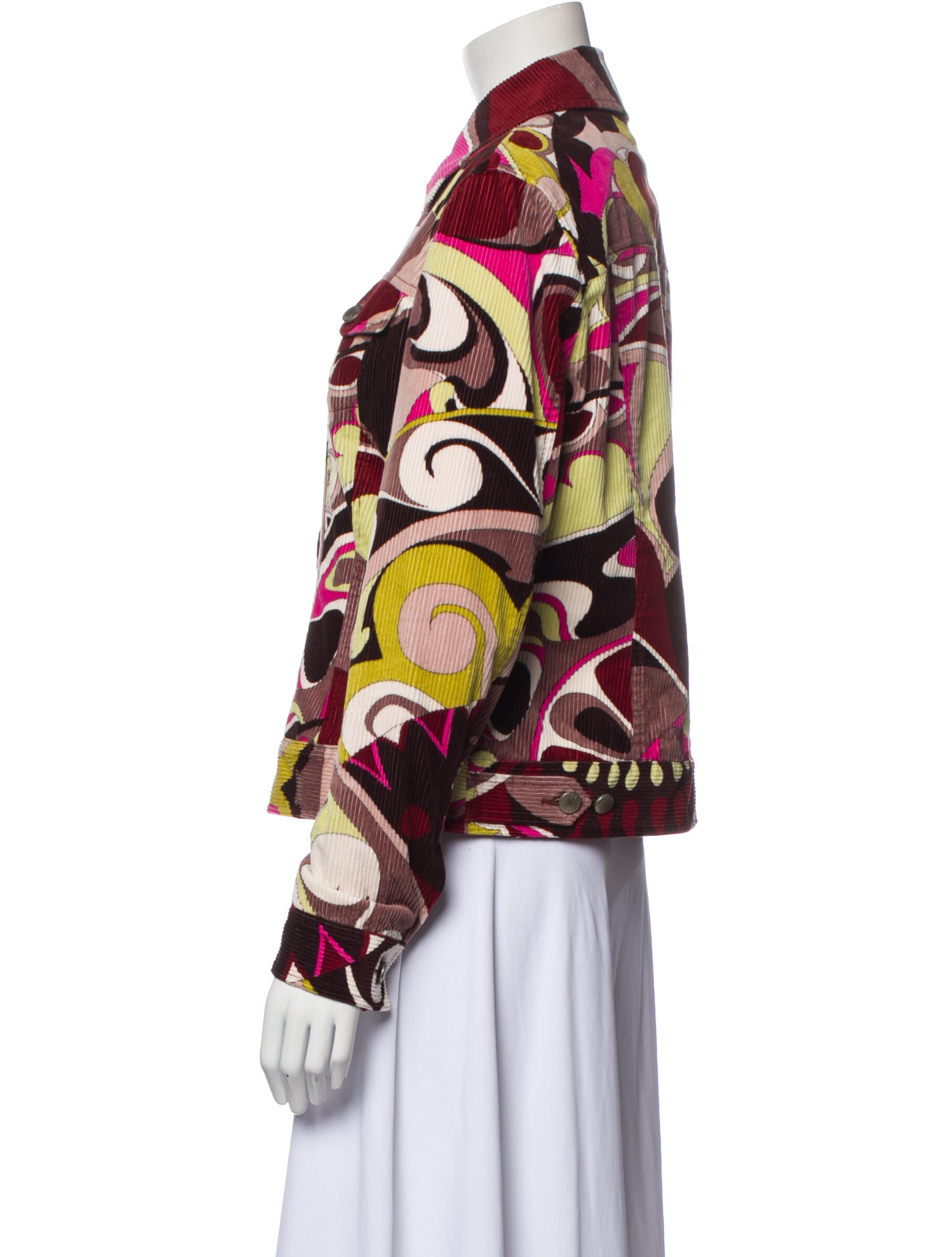 Emilio Pucci Leather-Trimmed Puffer Vest - Grey Jackets, Clothing ...