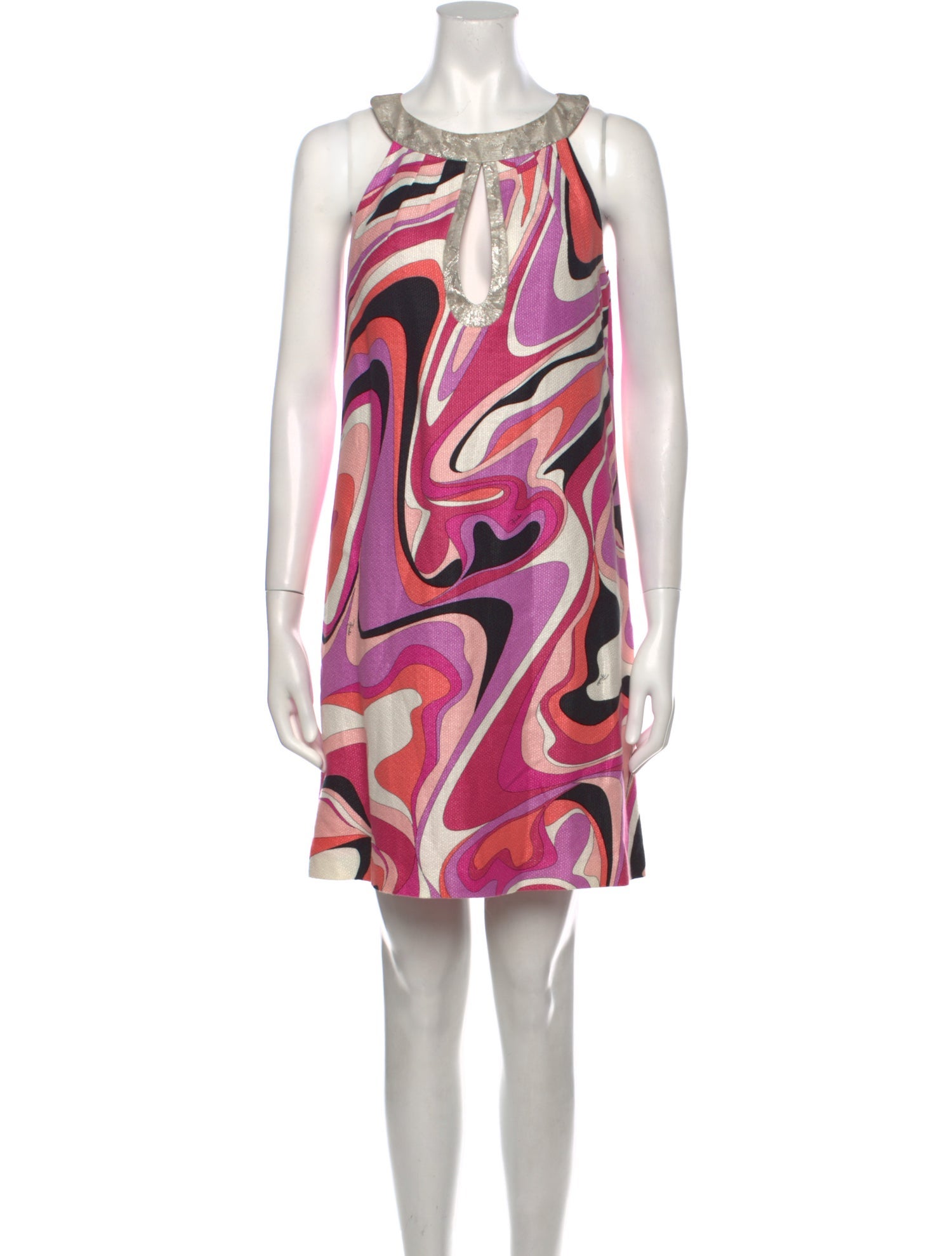 Emilio Pucci Vintage Mini Dress - Pink Dresses, Clothing - EMI114966 ...