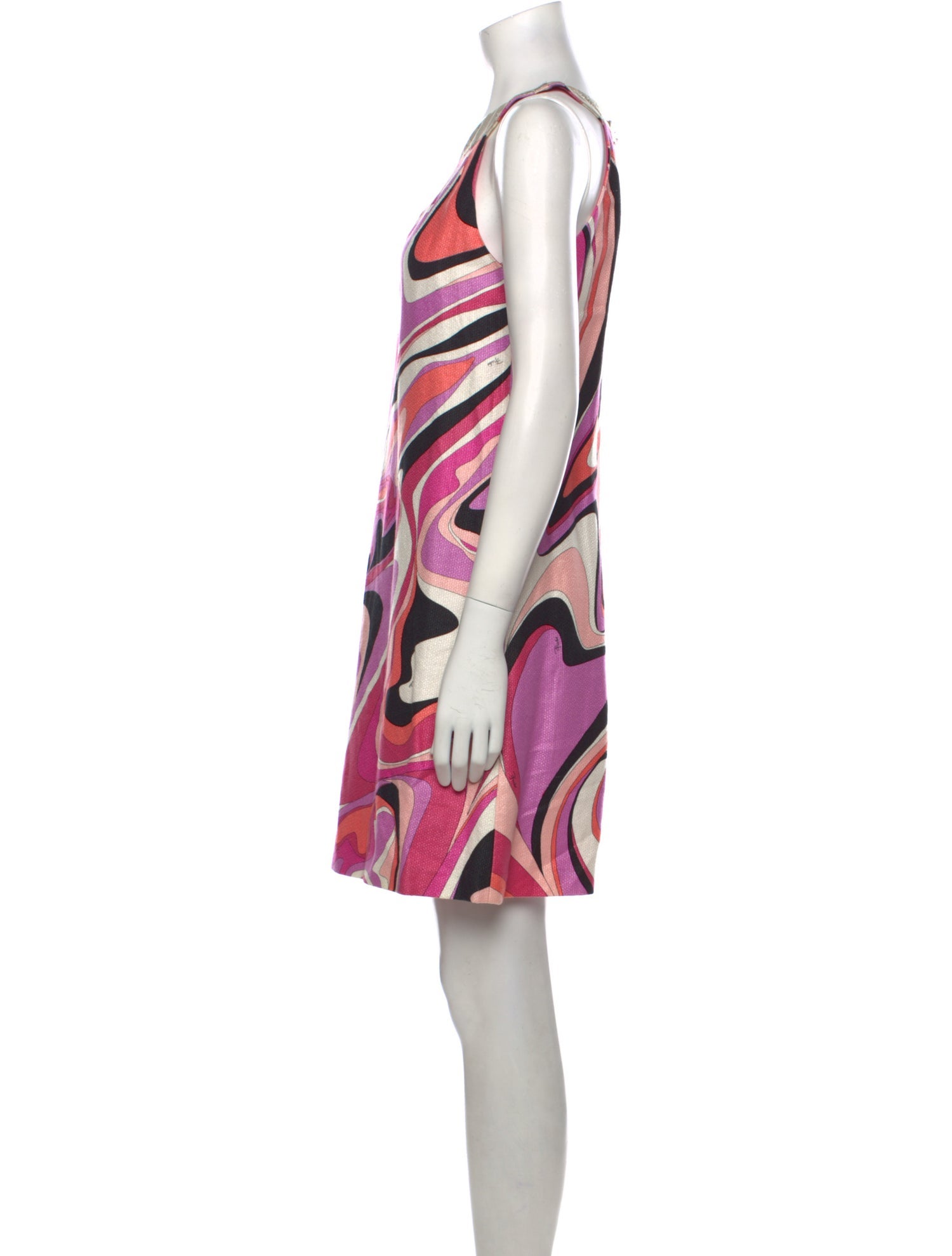 Emilio Pucci Vintage Mini Dress - Pink Dresses, Clothing - EMI114966 ...
