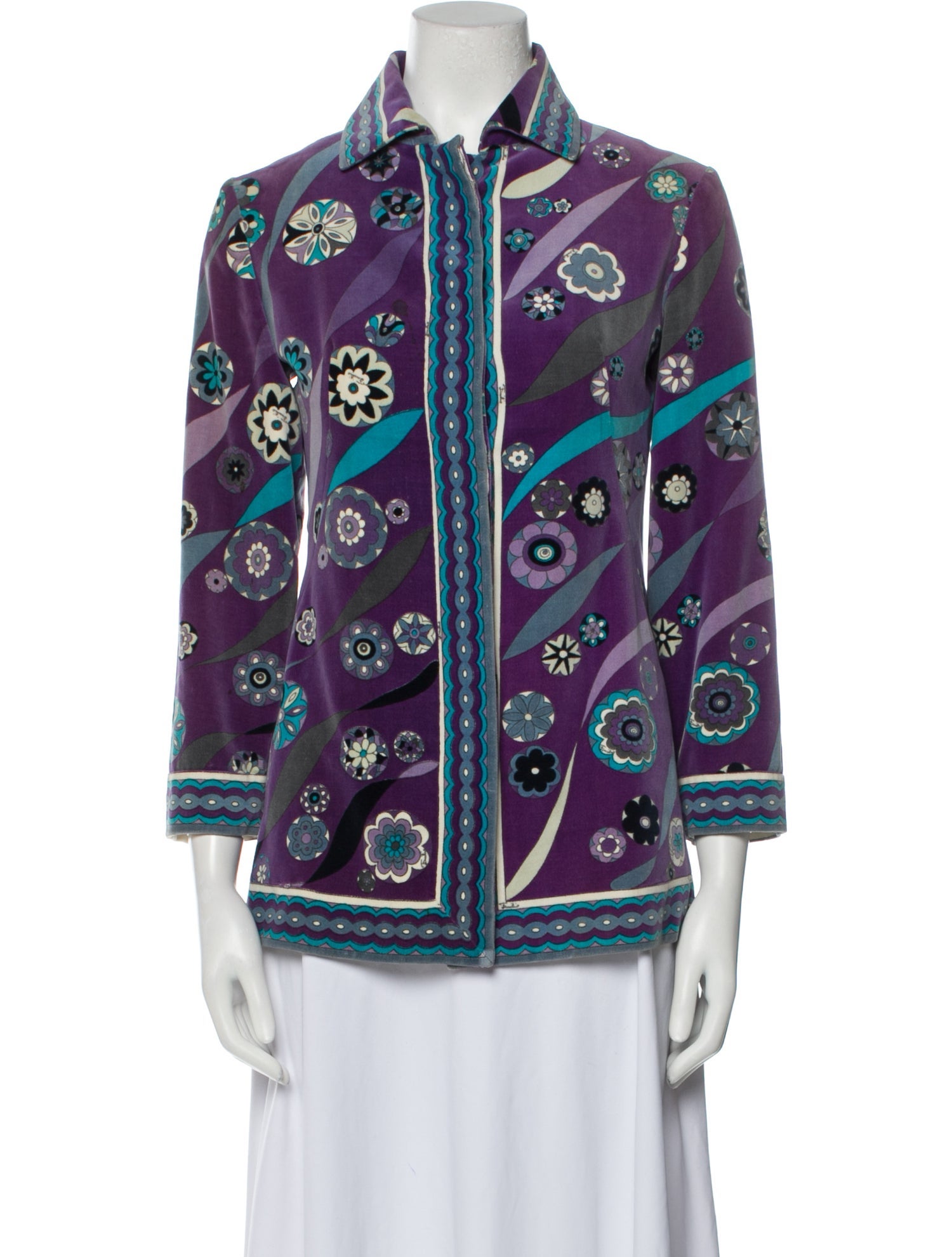 Emilio Pucci Vintage Late 1960's - Early 1970's Jacket - Purple Jackets ...