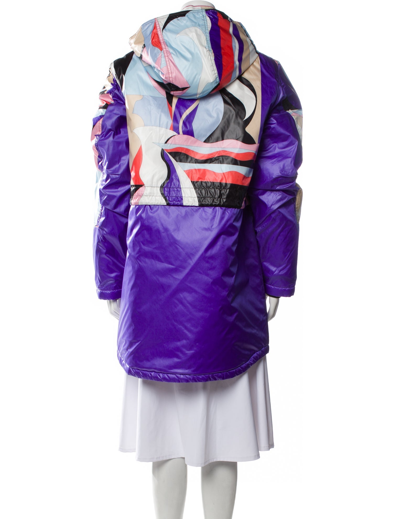 Emilio Pucci Printed Coat - Blue Coats, Clothing - EMI121861 | The RealReal