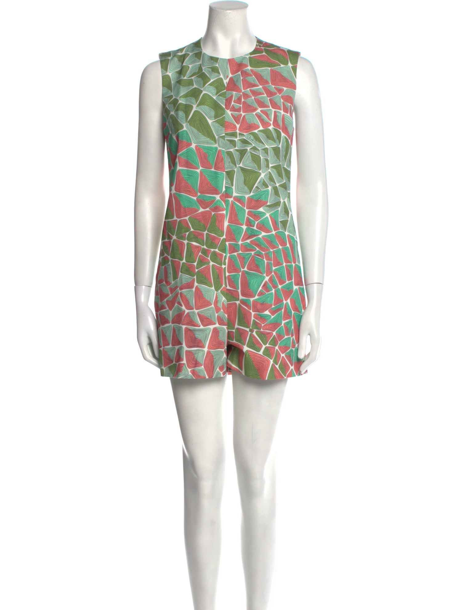 Gucci 2022 Printed Romper w/ Tags - Neutrals, 13.75" Rise Jumpsuits and ...