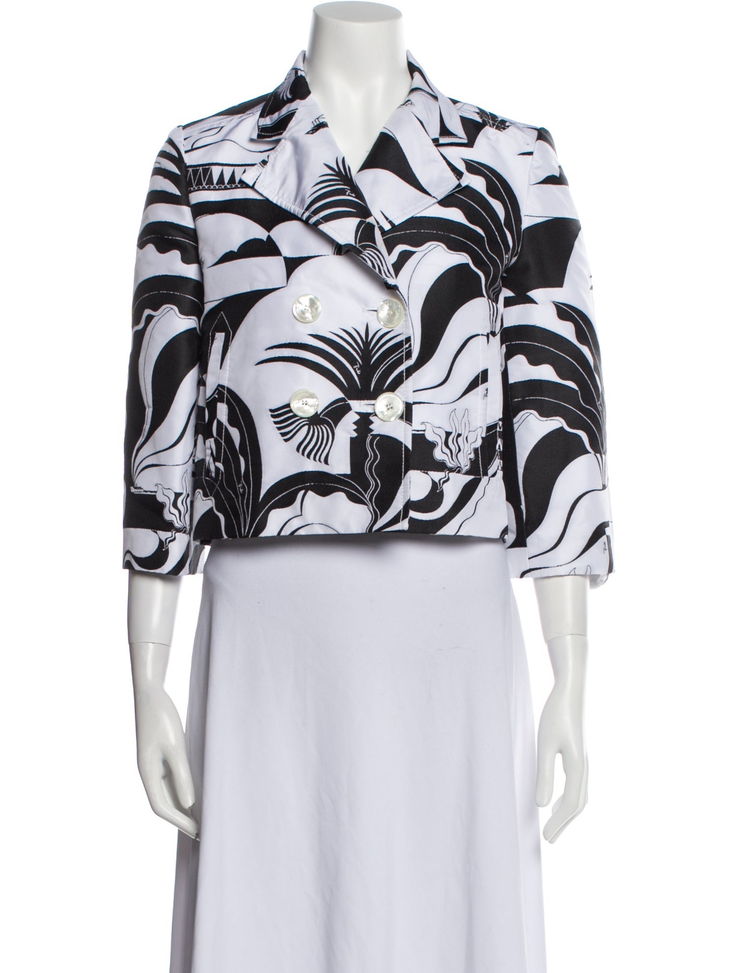 Emilio Pucci Printed Jacket - Black Jackets, Clothing - EMI122886 | The ...