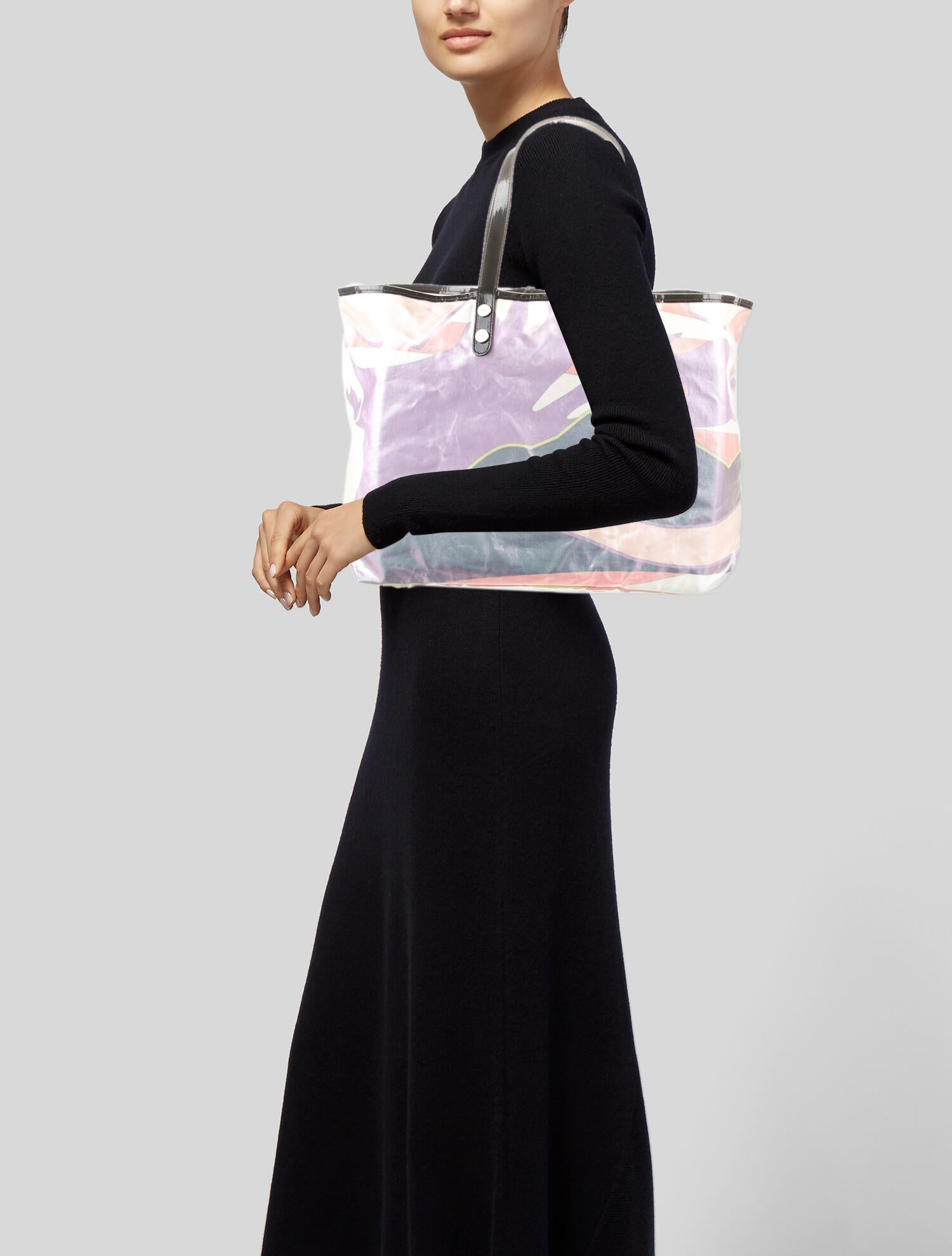 Emilio Pucci Printed Terry Cloth Tote - Totes, Handbags - EMI33601 ...