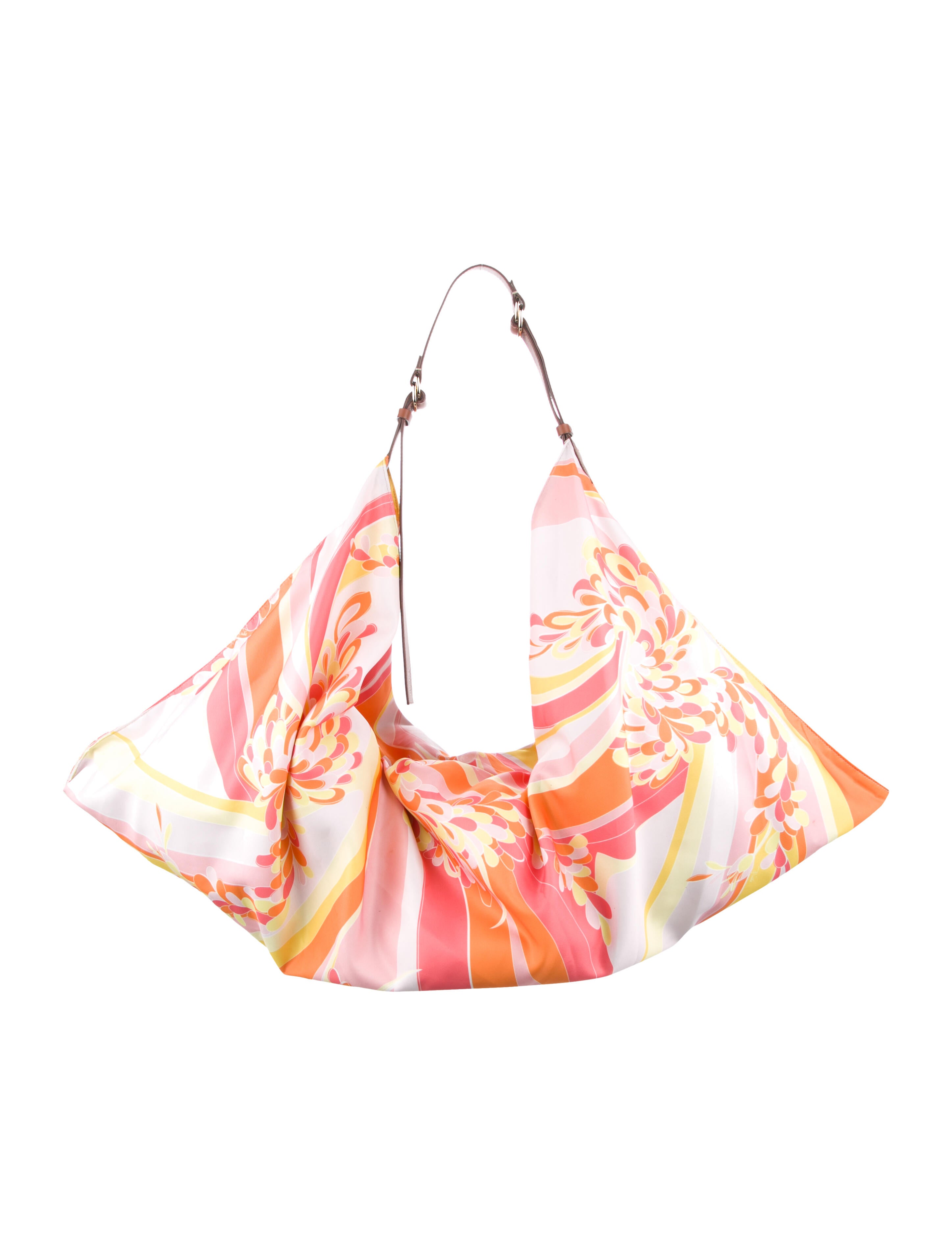 Emilio Pucci Printed Terry Cloth Tote - Totes, Handbags - EMI33601 ...