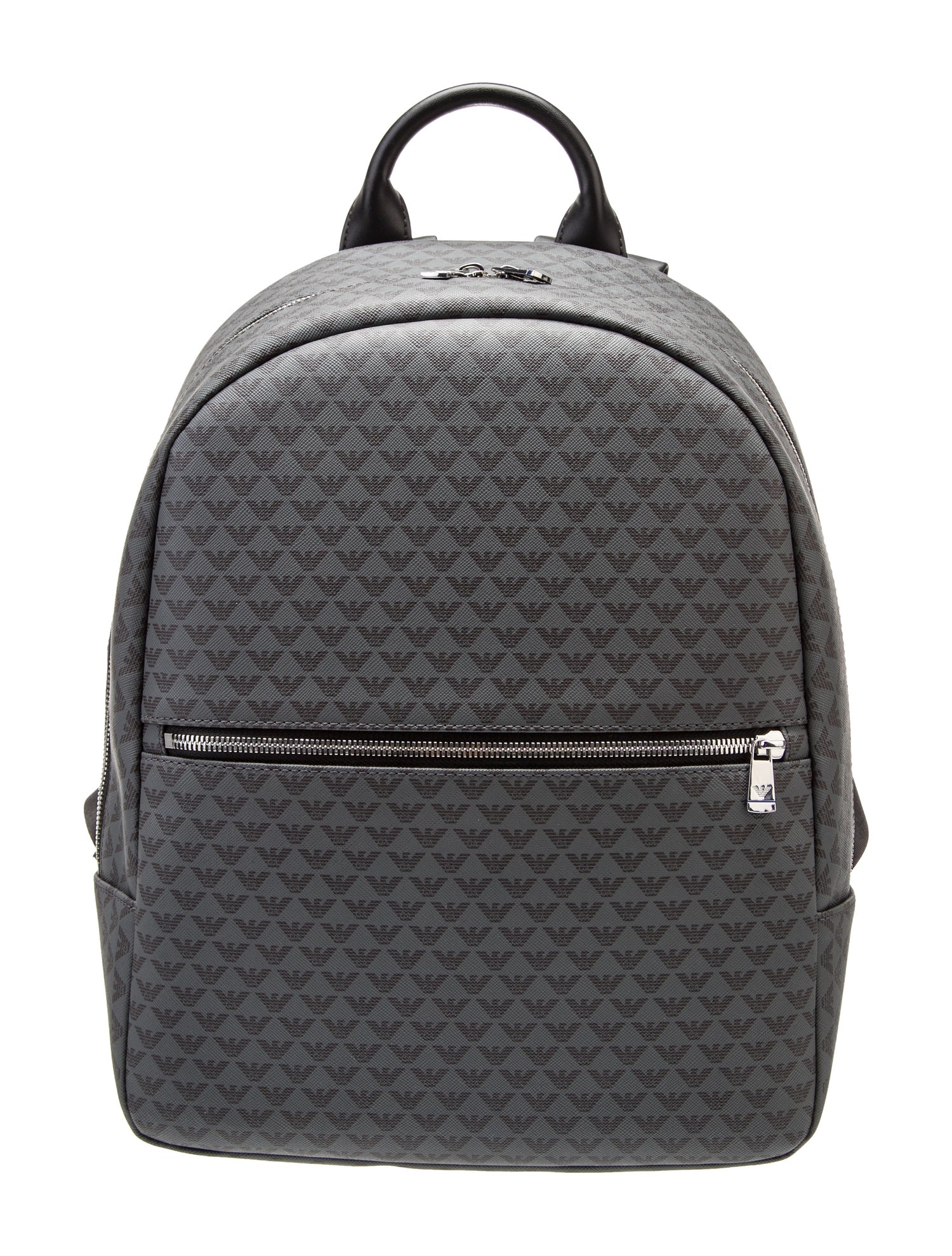 Emporio Armani Printed Logo Backpack - Grey Backpacks, Bags - EMP51911 ...