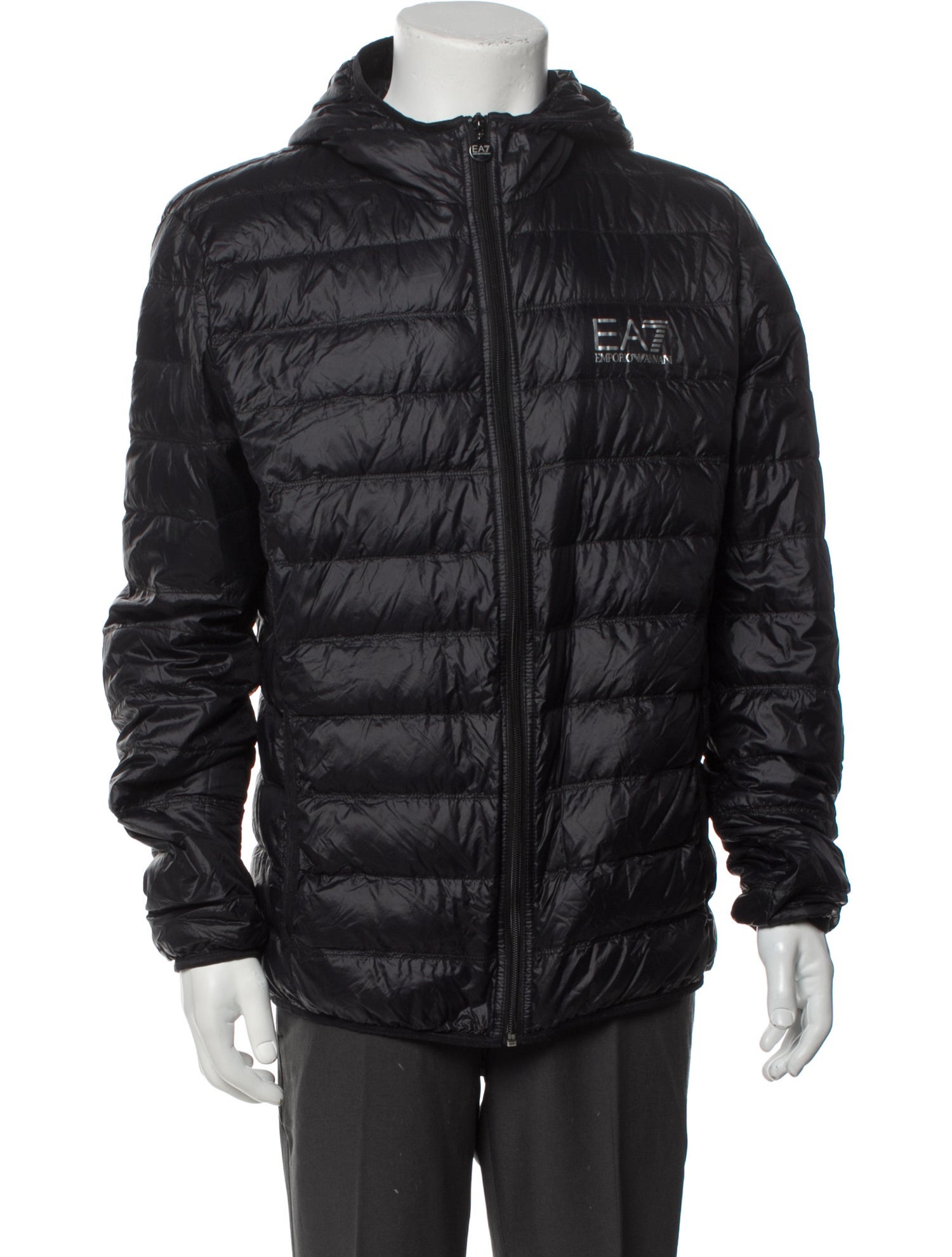 Emporio Armani Puffer Coat - Black Outerwear, Clothing - EMP57903 | The ...