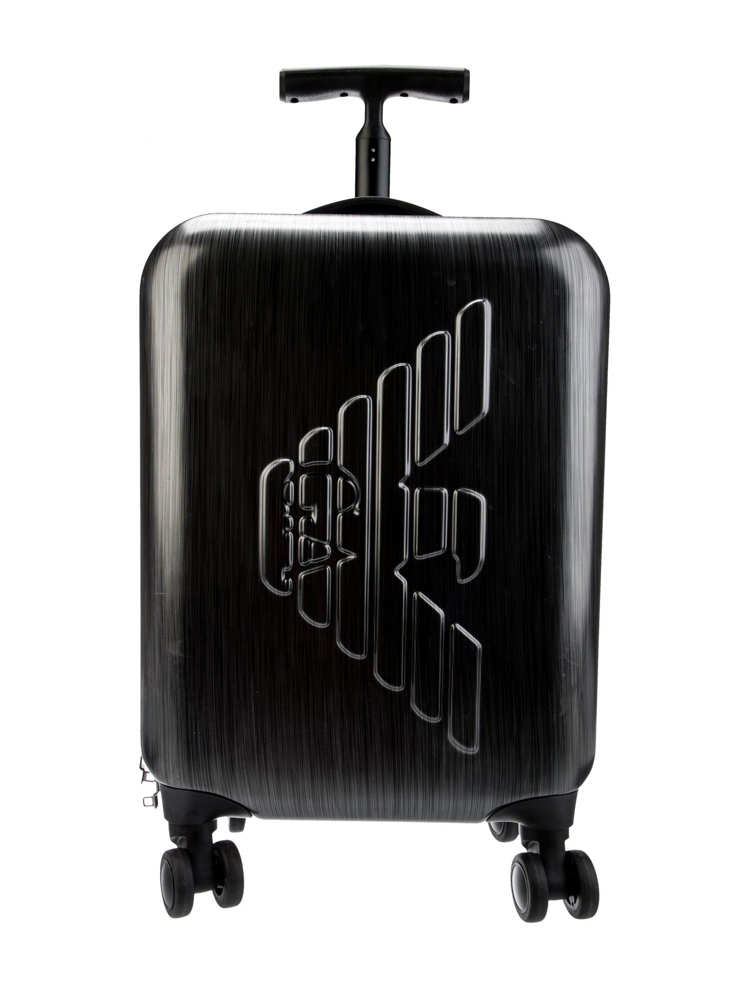 Emporio Armani Metal Suitcase - Grey Luggage and Travel, Handbags ...