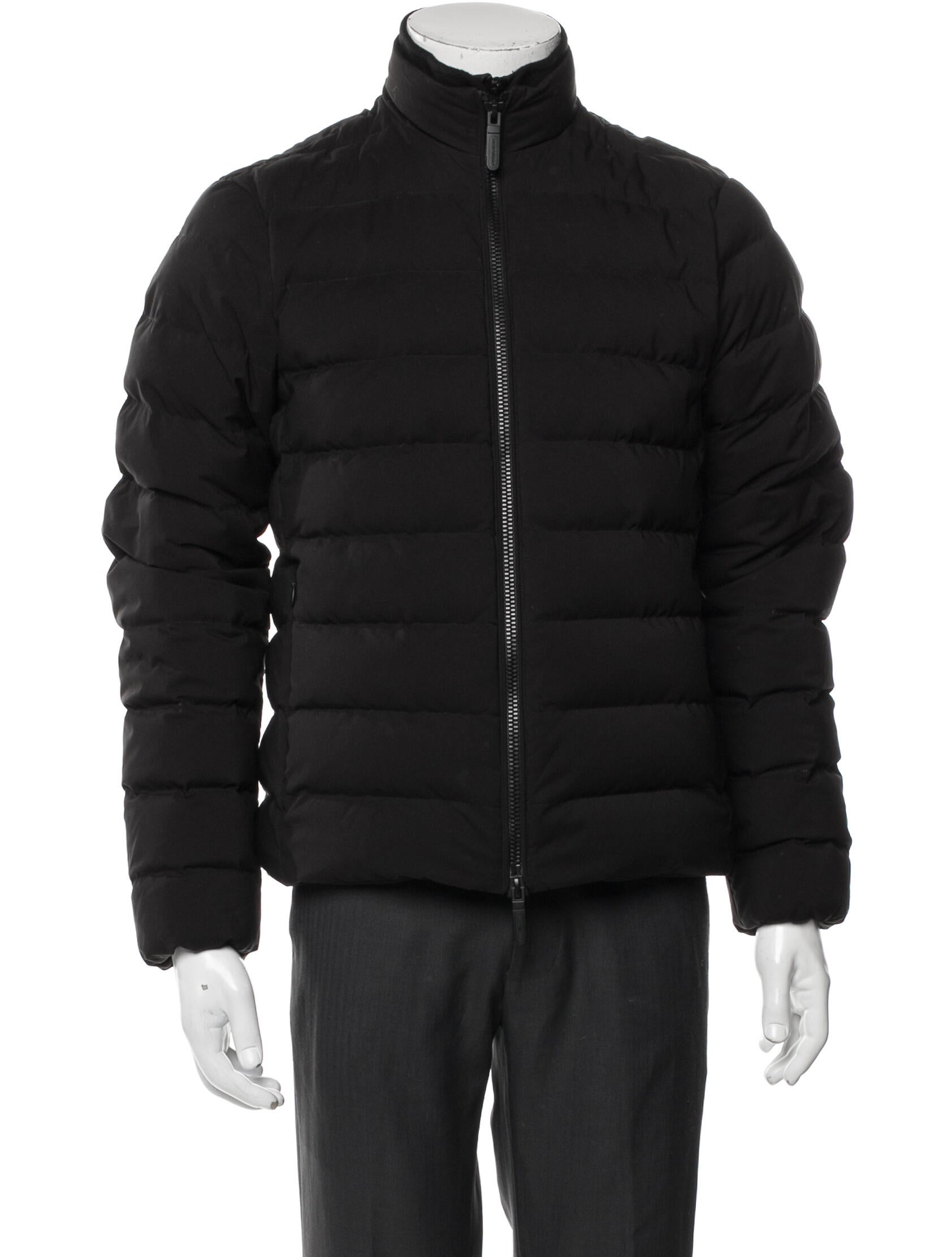 Emporio Armani Puffer Coat - Black Outerwear, Clothing - EMP58811 | The ...