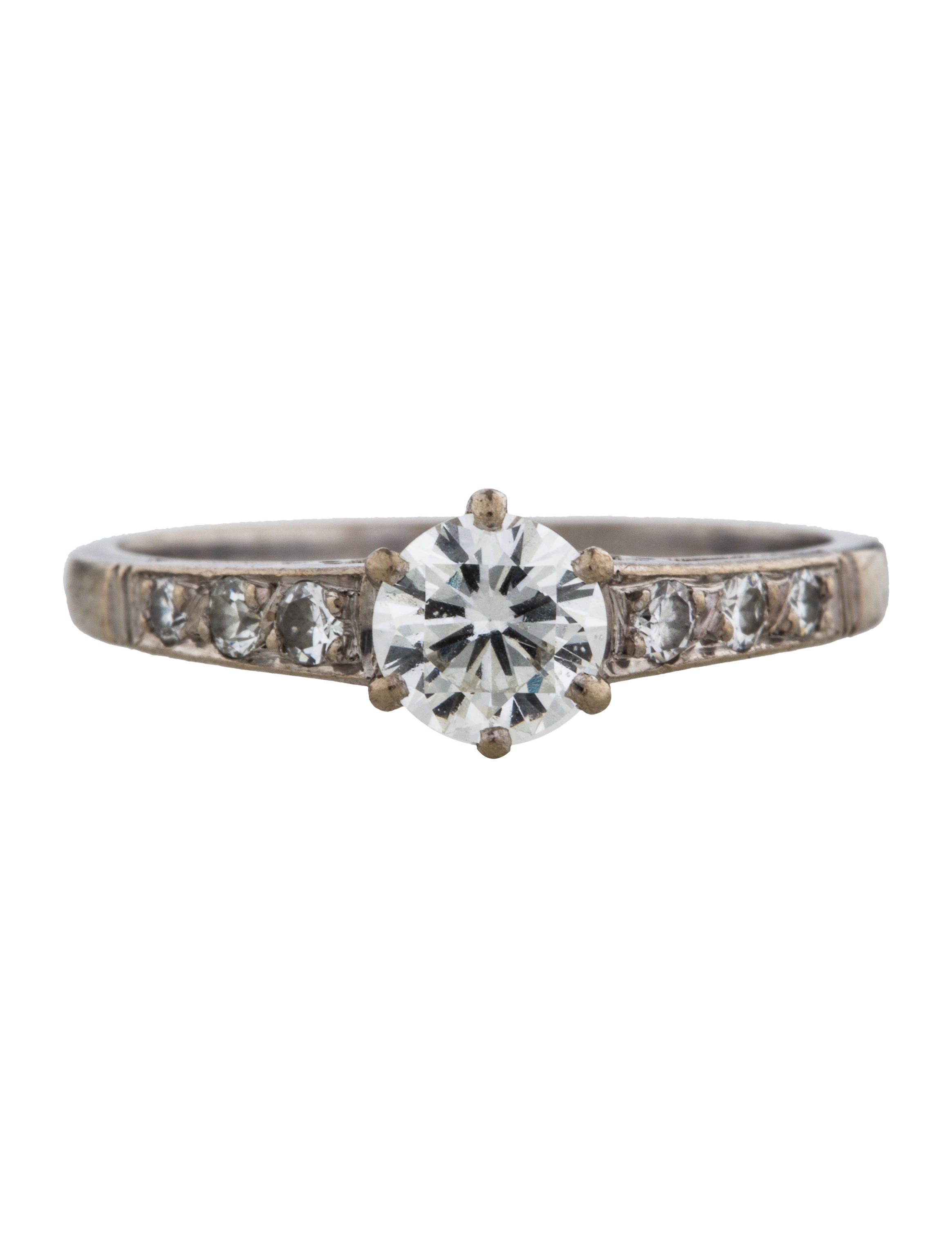 Engagement Ring 16K Diamond Engagement Ring - Rings - ENGRI20632 | The ...