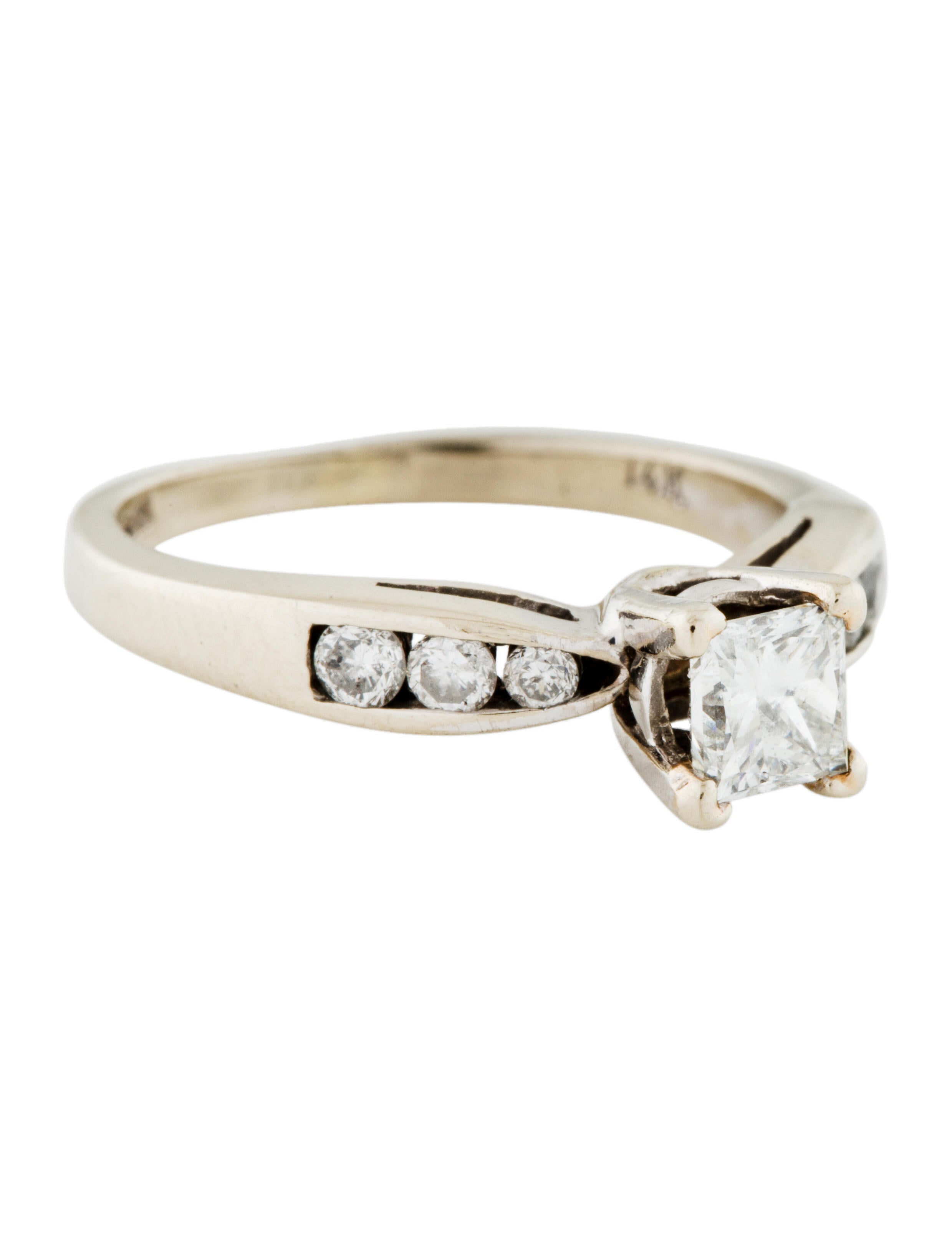 Scott Kay 19K Diamond Engagement Ring - 19K White Gold Engagement Ring ...