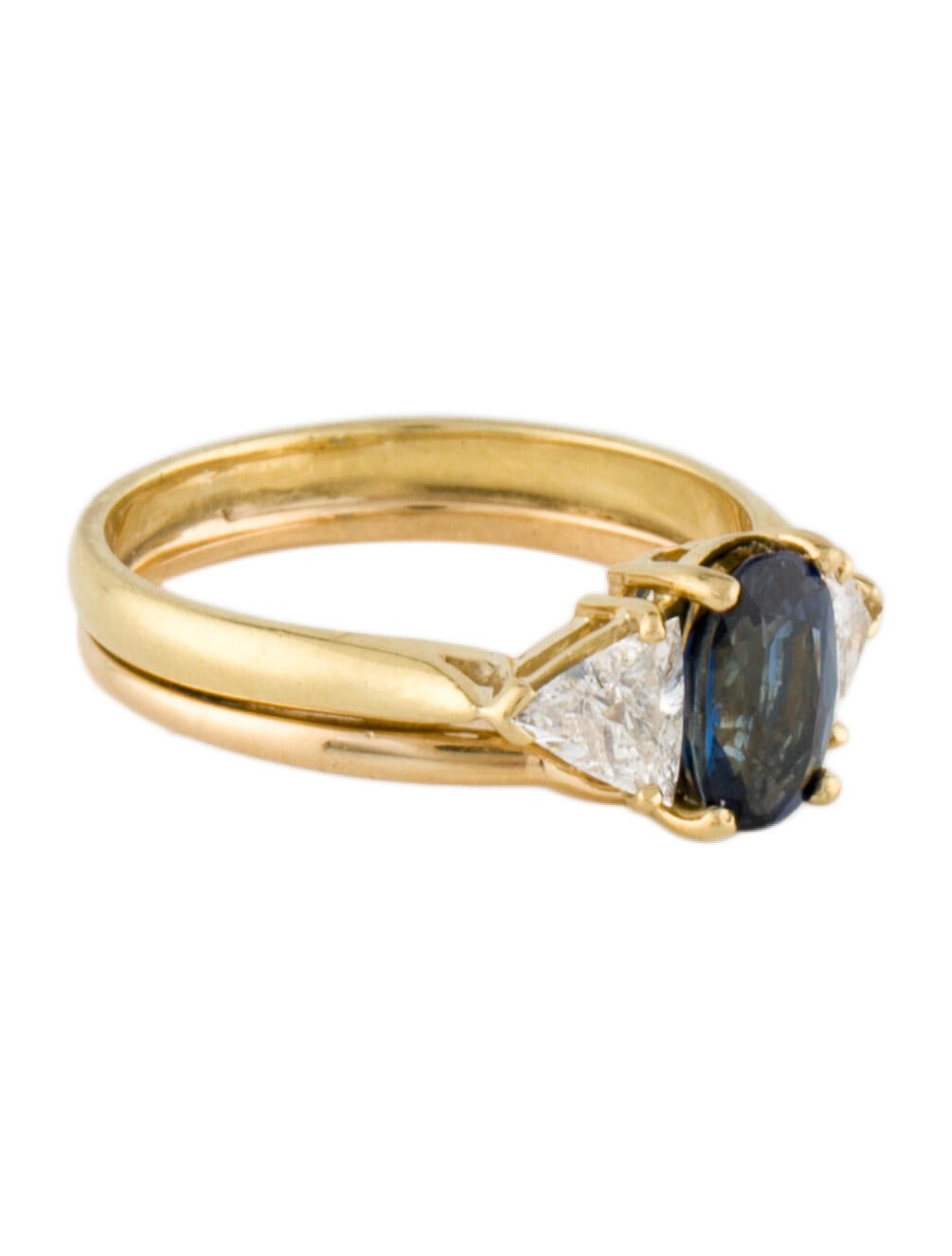 Ring 18K Diamond Wedding Set - 18K White Gold Wedding Set, Rings ...