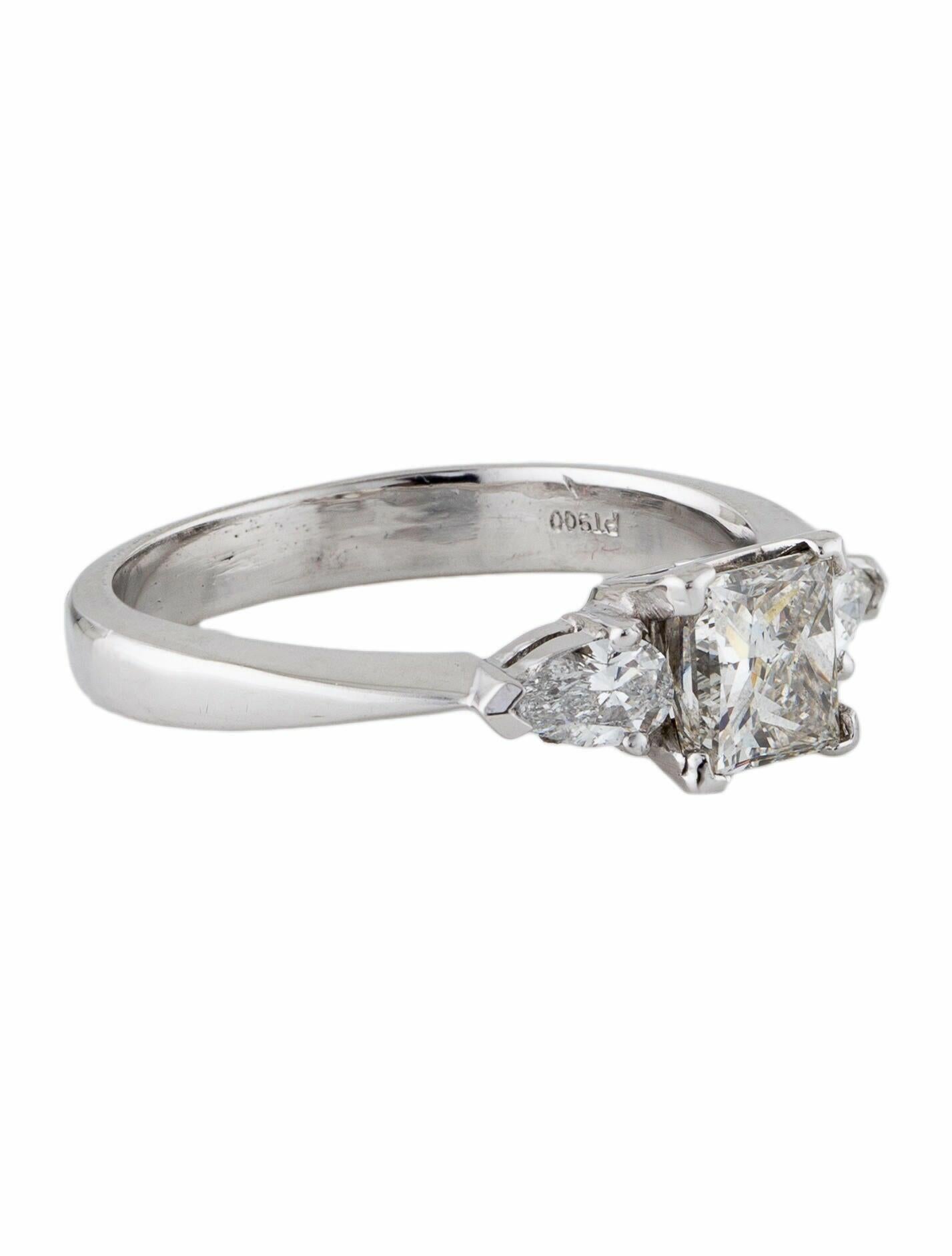 Ring Platinum 5.01ct Lab-Grown Diamond Engagement Ring - 950 Platinum ...