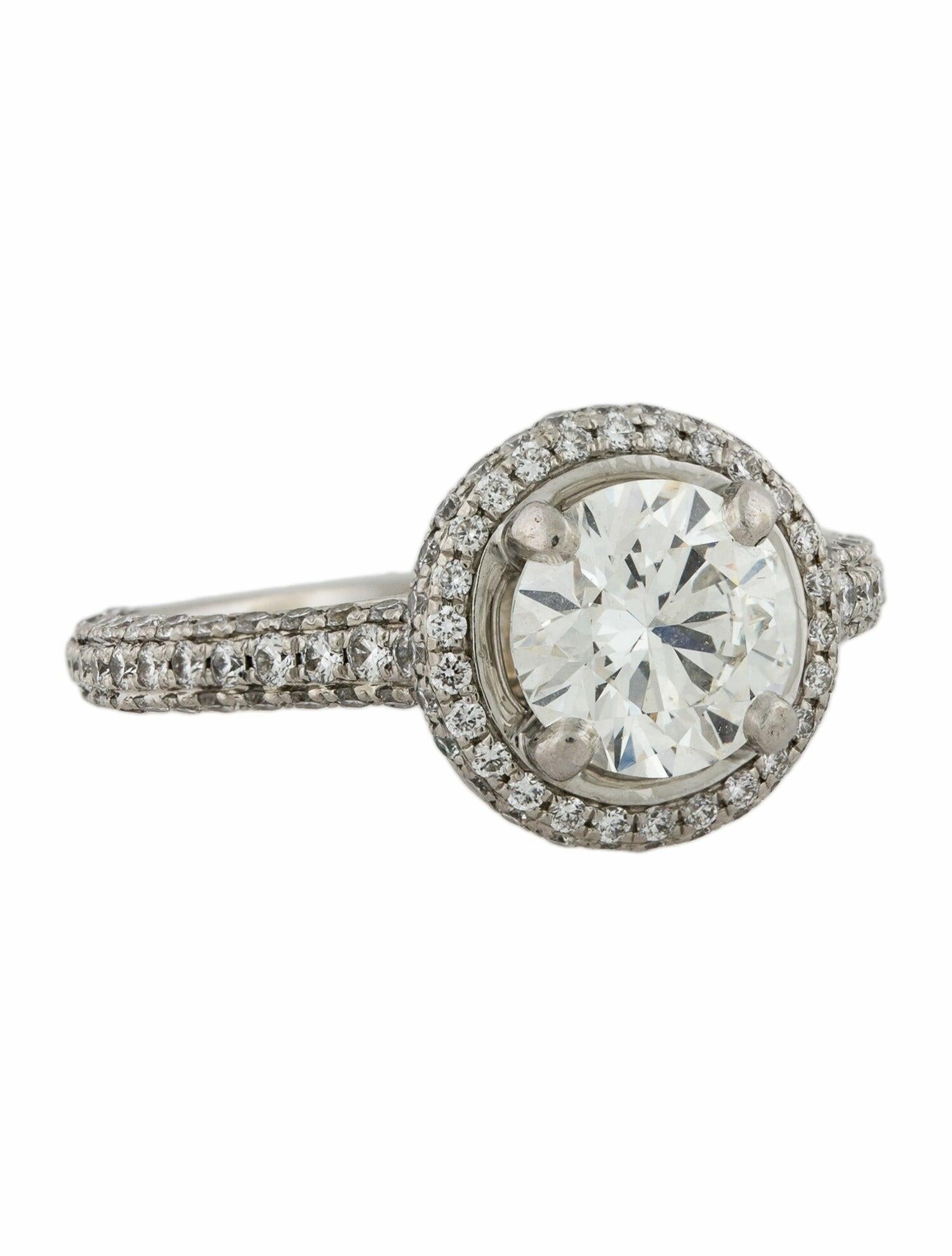 Engagement Ring Blue Nile Platinum 1.52ct. Diamond Engagement Ring ...