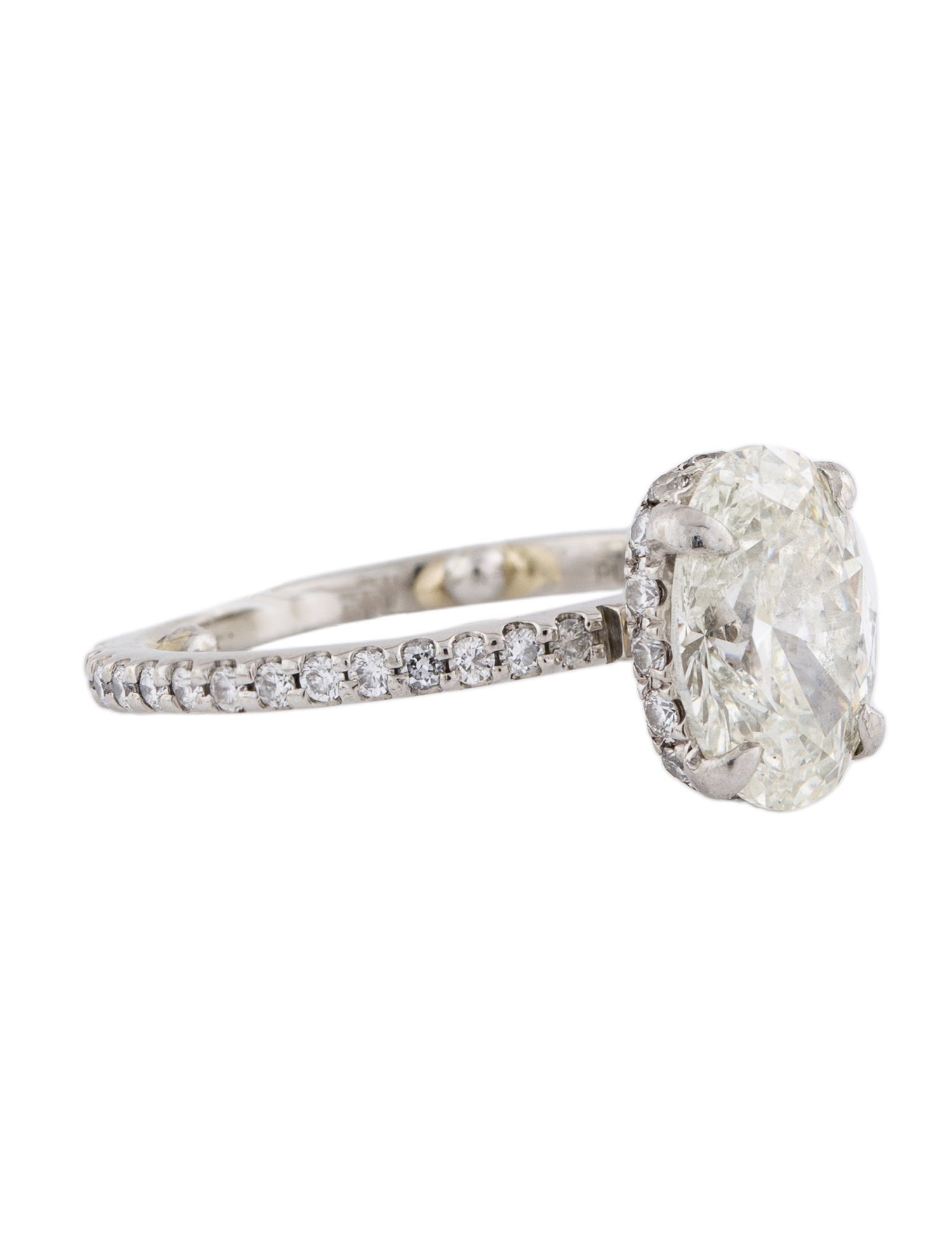 Engagement Ring 2.00ct Diamond Engagement Ring - 950 Platinum ...