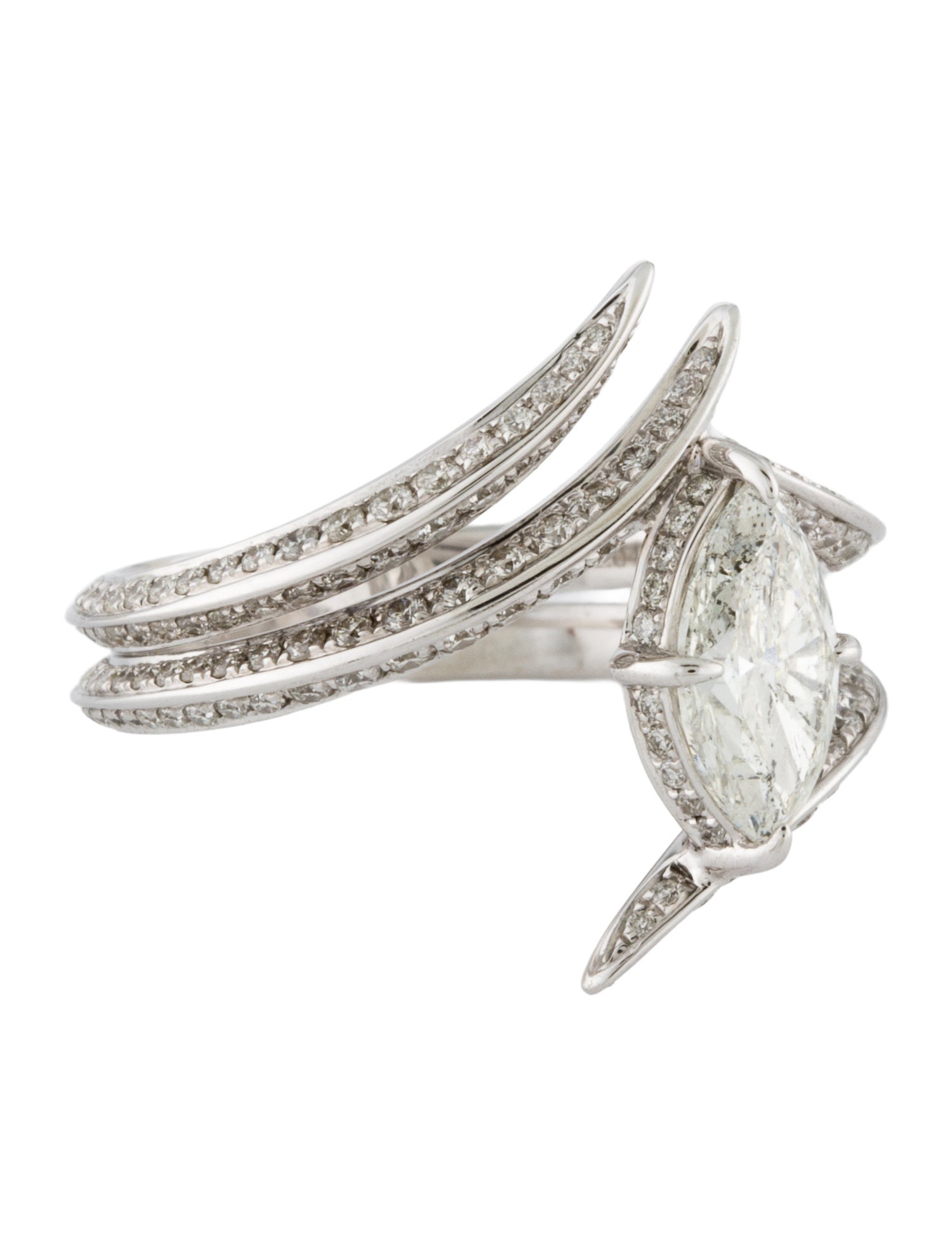 Engagement Ring 2.02ctw Diamond Engagement Ring - Cocktail Ring, Rings ...