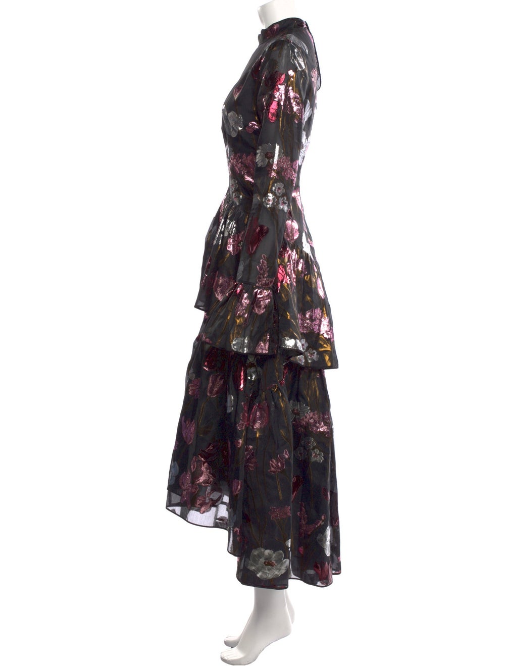Erdem Silk Long Dress - Black Dresses, Clothing - ERD40395 | The RealReal