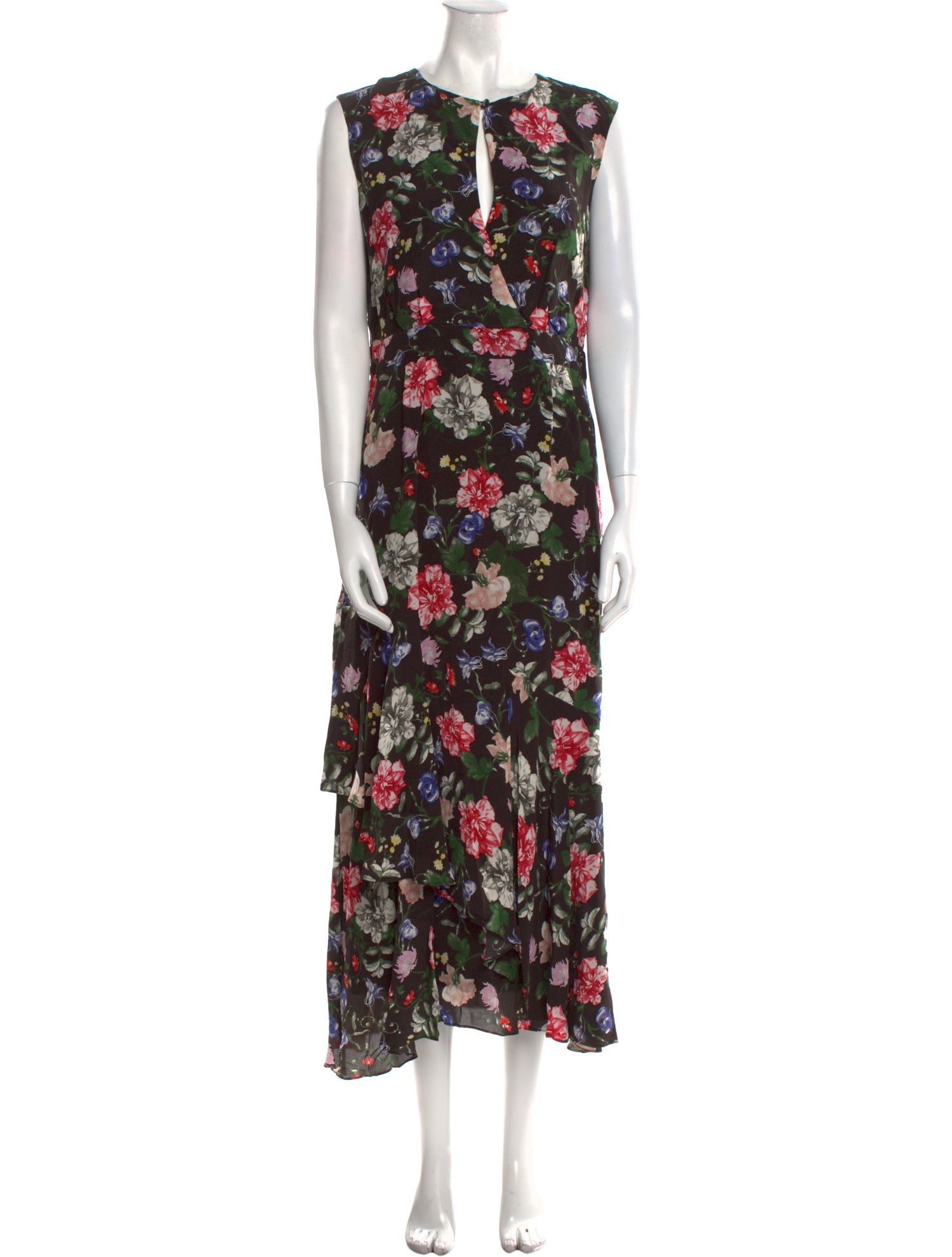 Erdem Silk Long Dress w/ Tags - Black Dresses, Clothing - ERD41816 ...
