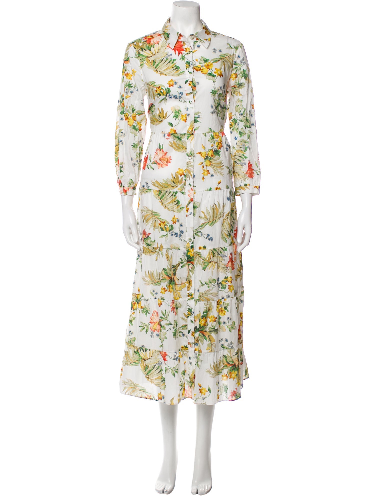 Erdem Patmos Long Dress w/ Tags - White Dresses, Clothing - ERD43982 ...