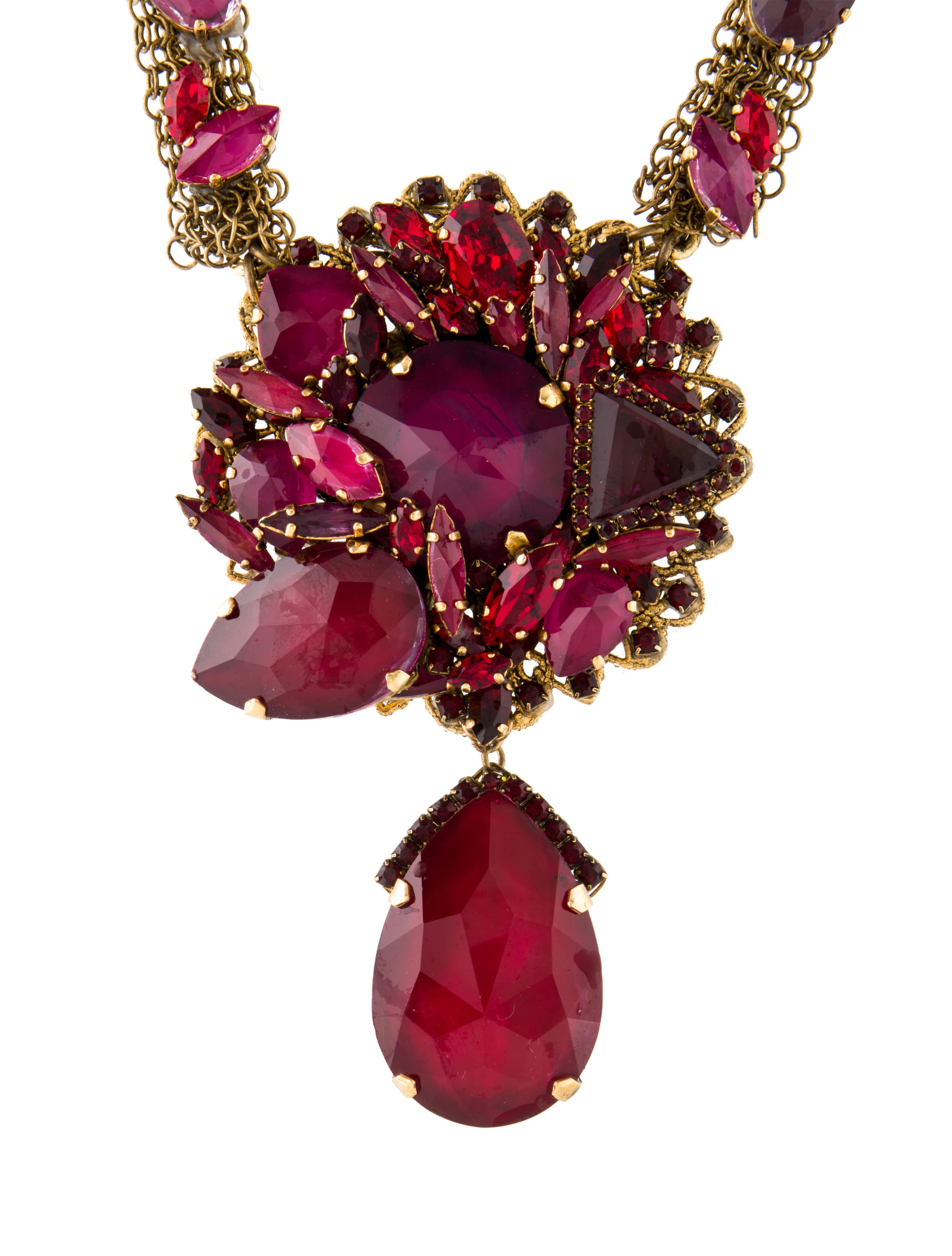 Versace Medusa Mesh Collar Necklace - Silver-Tone Metal Collar ...