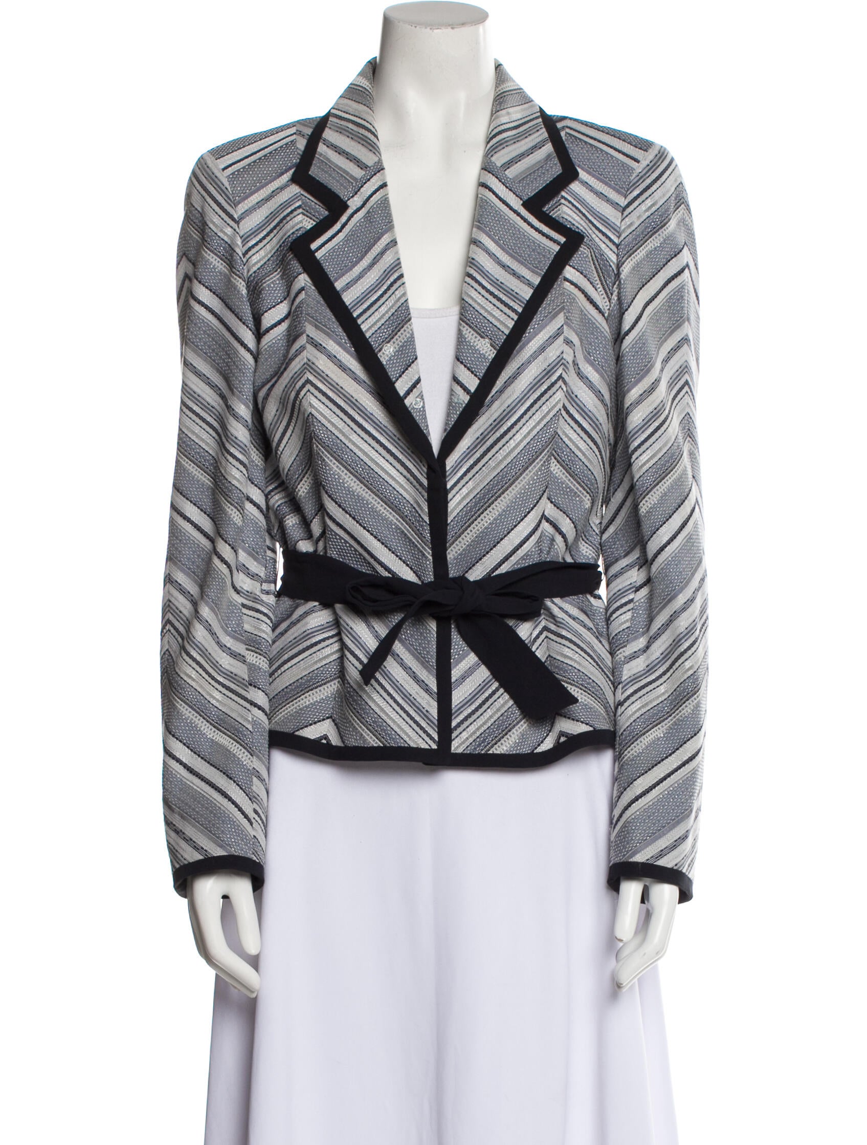 Escada Animal Print Blazer - Brown Jackets, Clothing - ESC85903 | The ...