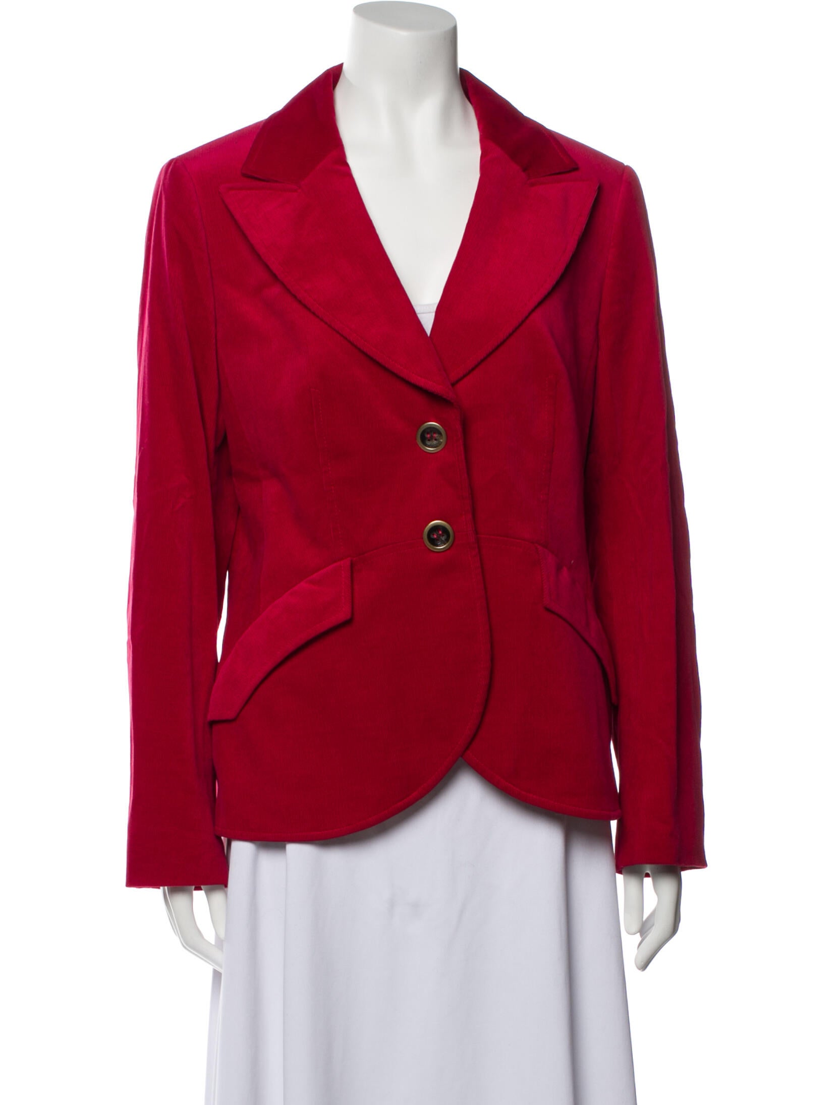 Escada Blazer - Red Jackets, Clothing - ESC109504 | The RealReal
