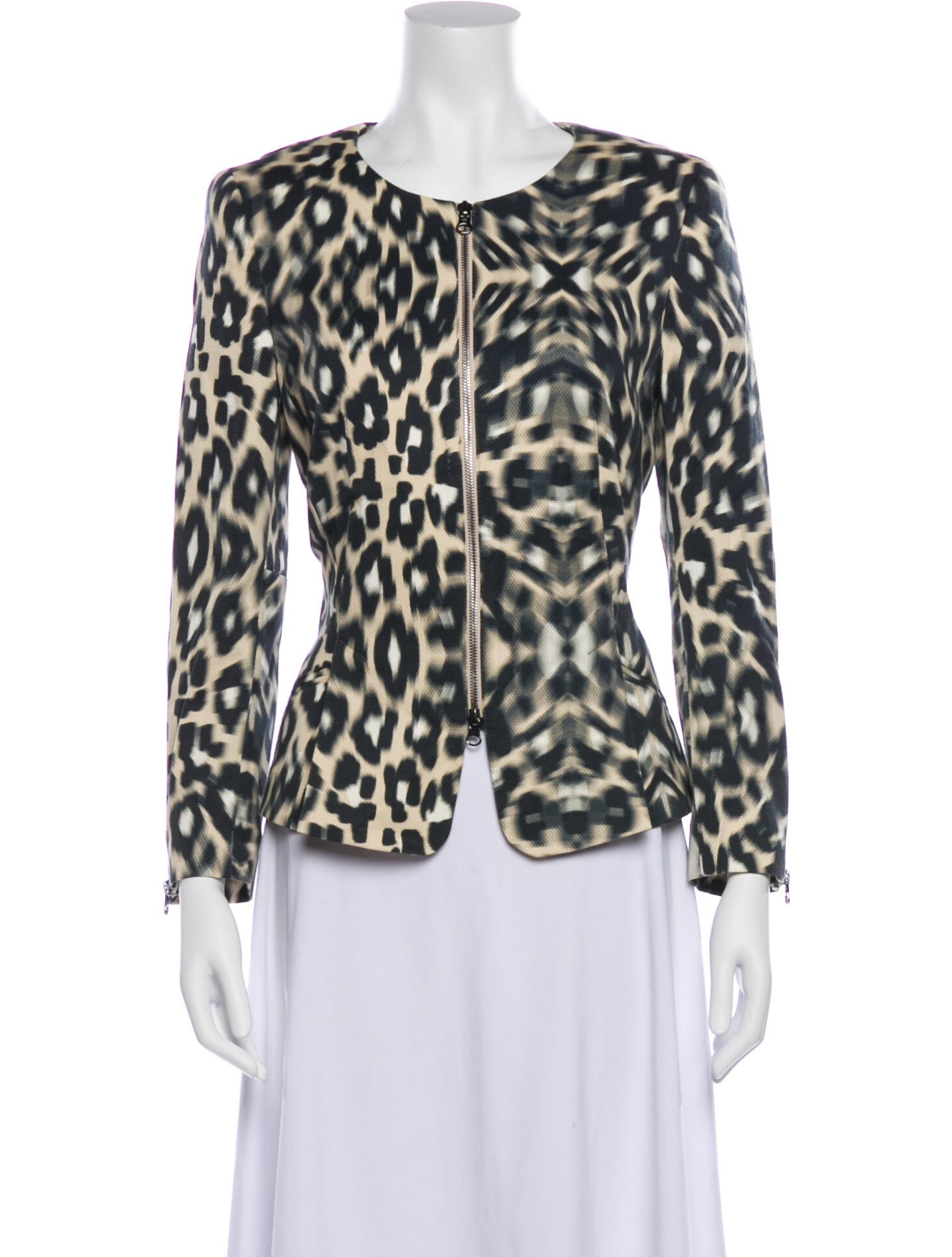Escada Animal Print Evening Jacket - Neutrals Jackets, Clothing ...