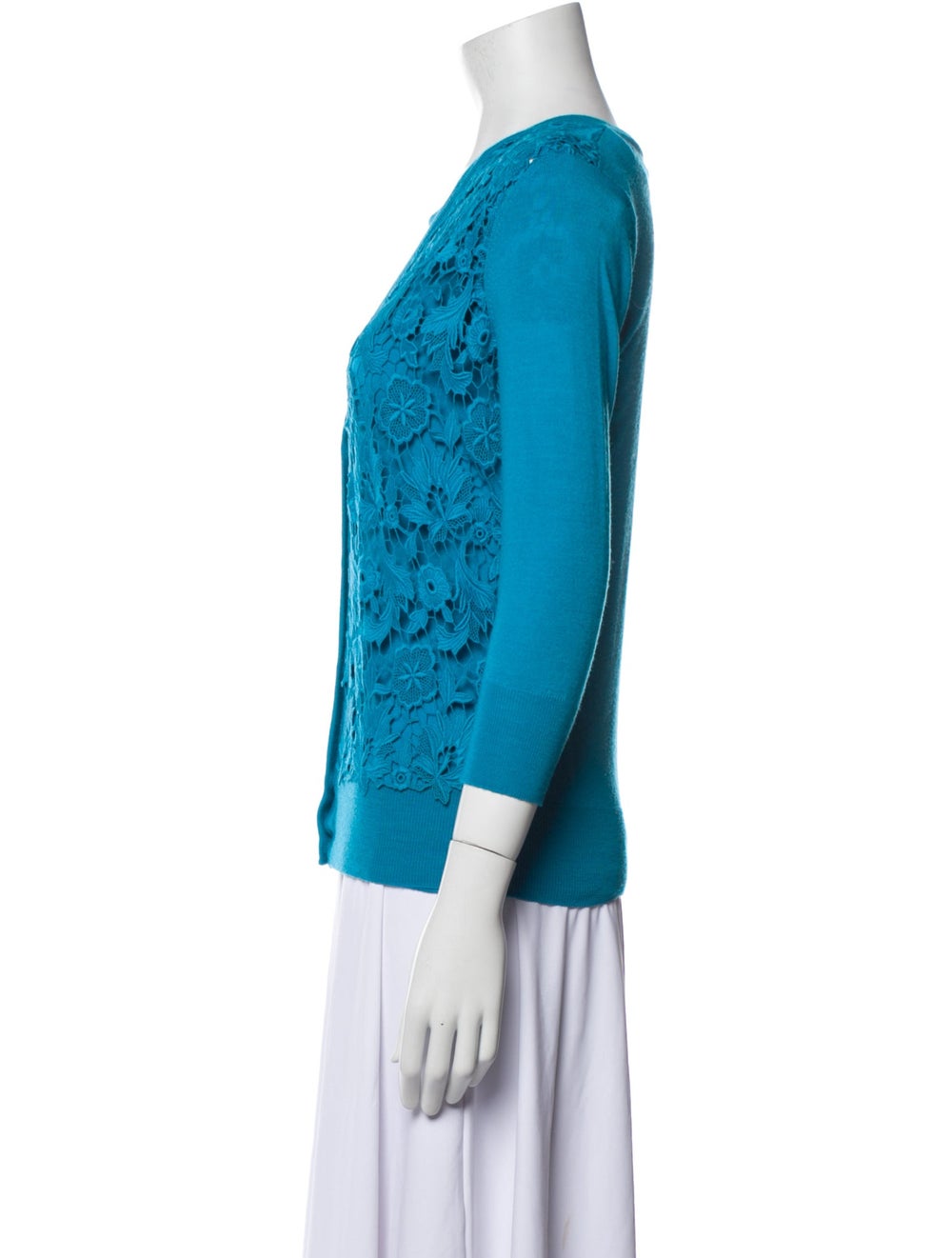 Escada Lace Pattern Crochet Trim Set - Gem