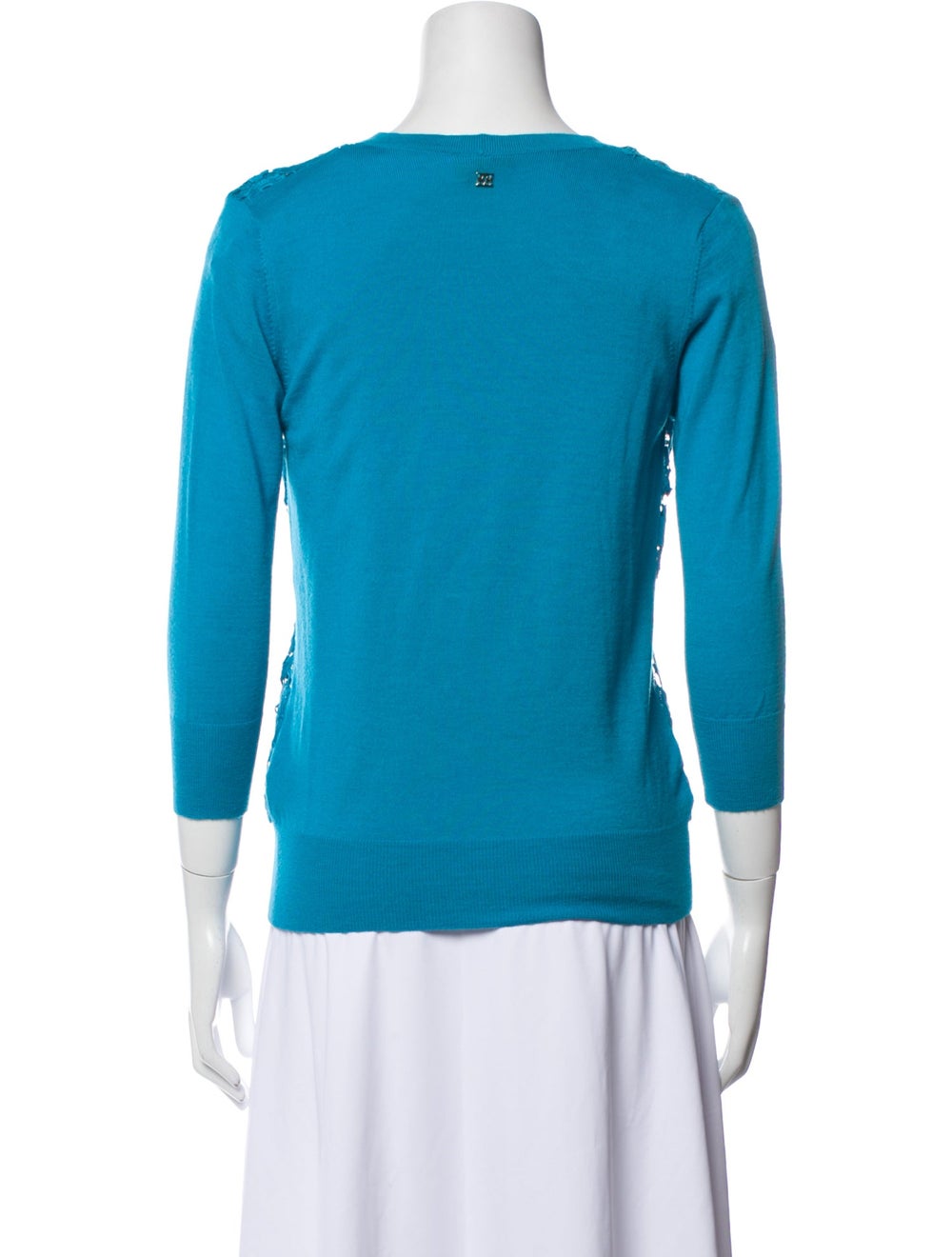 Escada Lace Pattern Crochet Trim Set - Gem