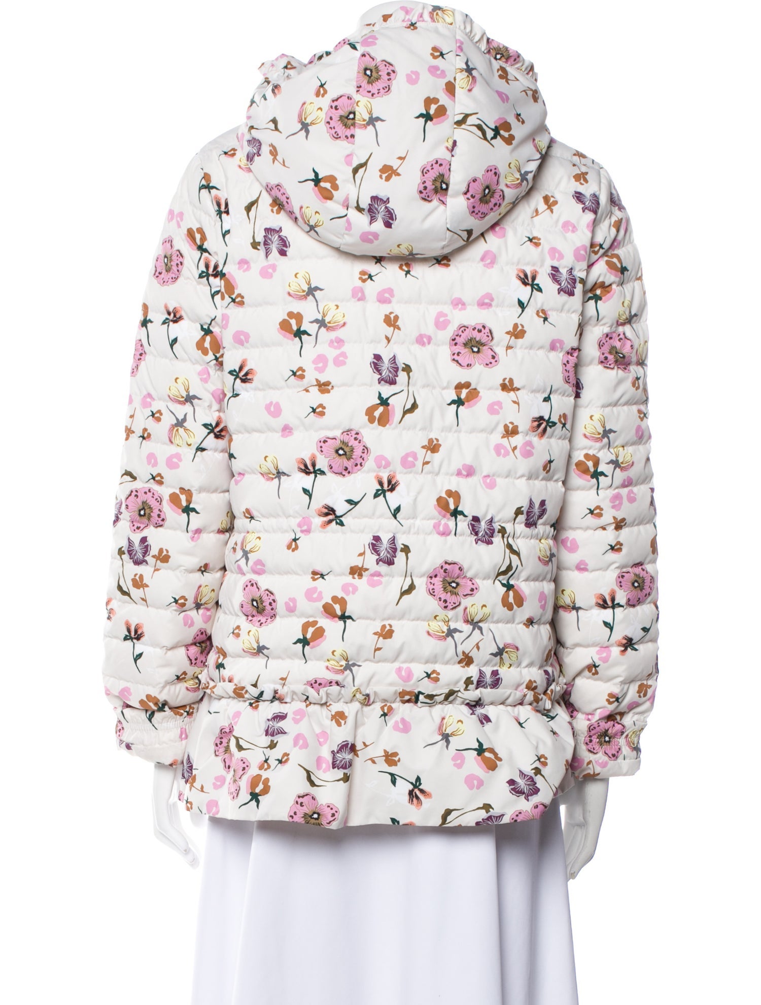 Escada Printed Down Jacket - Neutrals Jackets, Clothing - ESC114836 ...