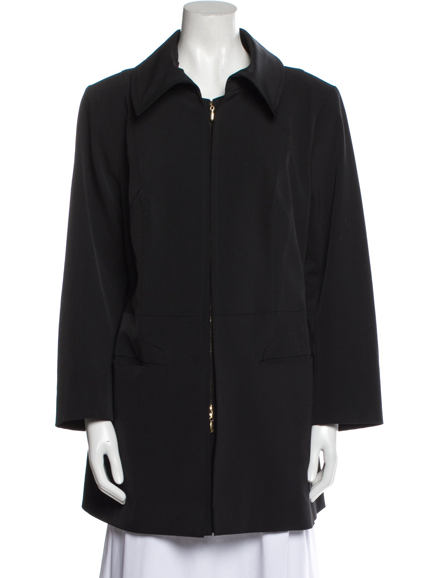 Escada Coat - Black Coats, Clothing - ESC116901 | The RealReal